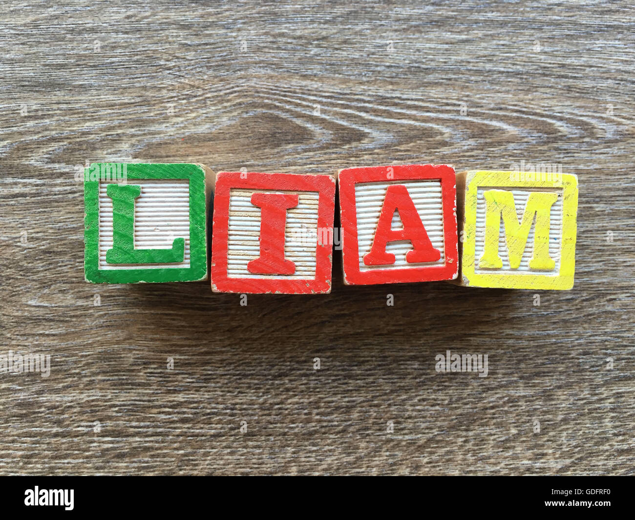 Liam typography hi-res stock photography and images - Alamy