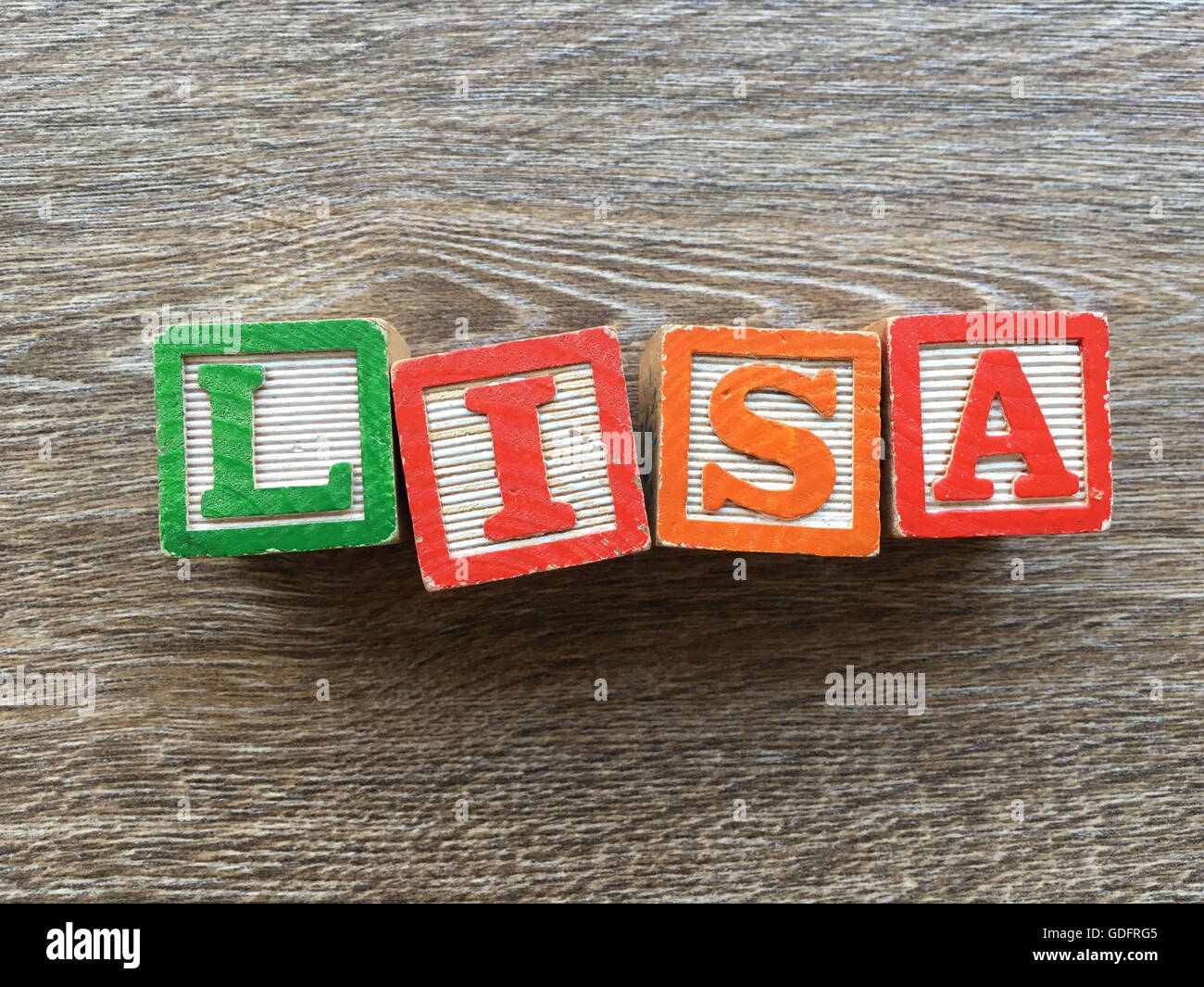 Lisa word hi-res stock photography and images - Alamy
