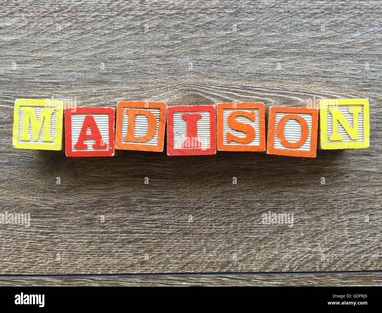 Madison Name Written