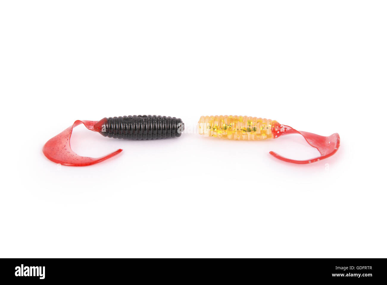 Fishing bait isolated on white background. Photo with clipping path ...