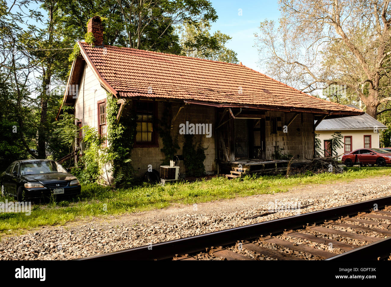 Former Markham Railroad Freight Station, Old Markham Road, Virginia ...