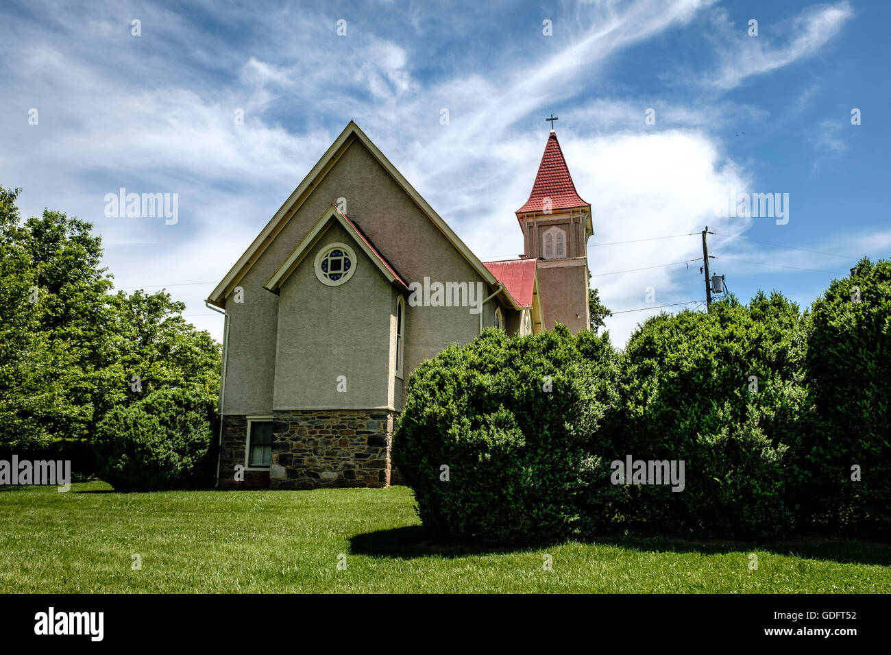 Trinity united methodist church hi-res stock photography and images - Alamy