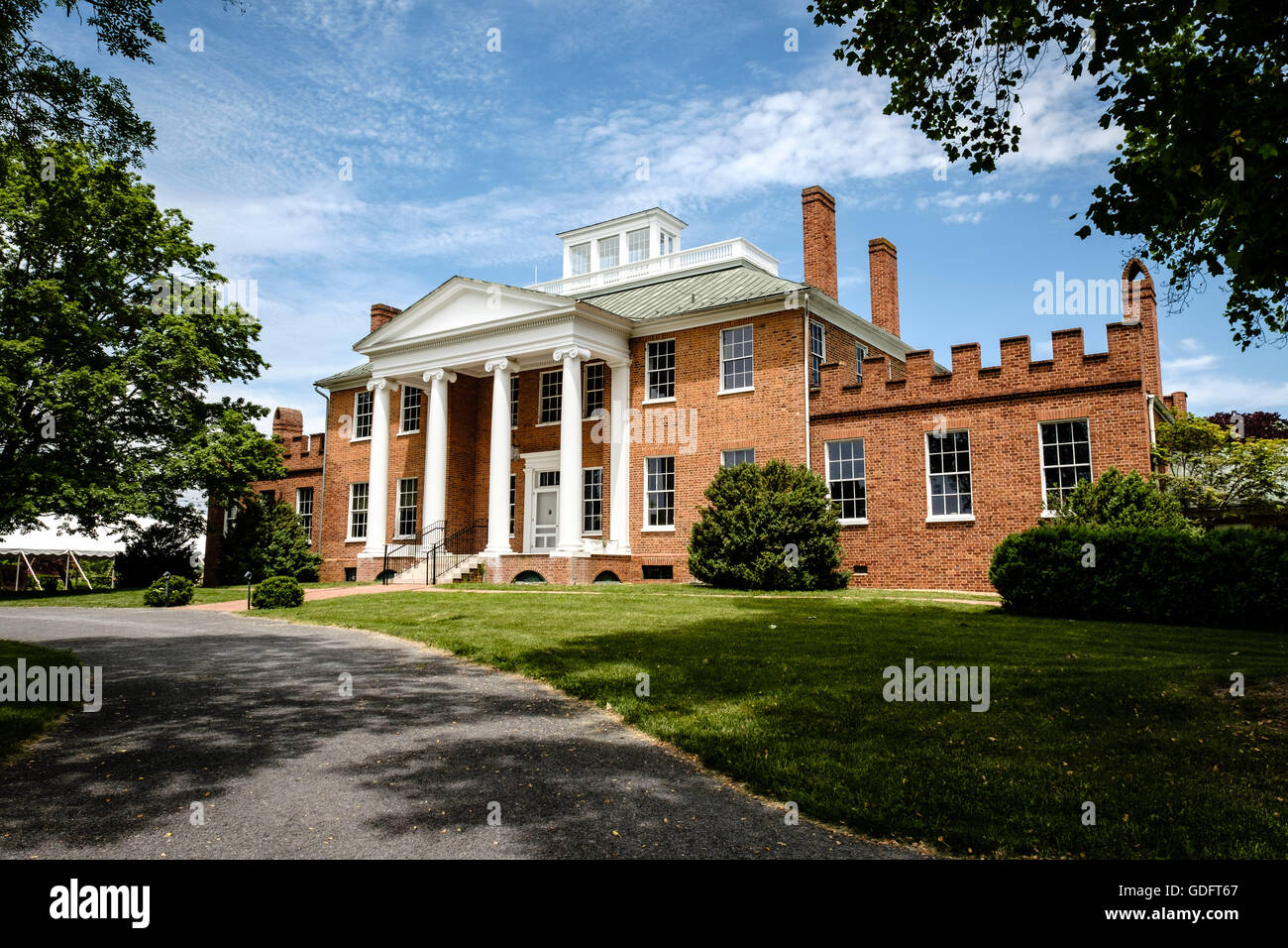 Long branch historic house virginia hi-res stock photography and images ...