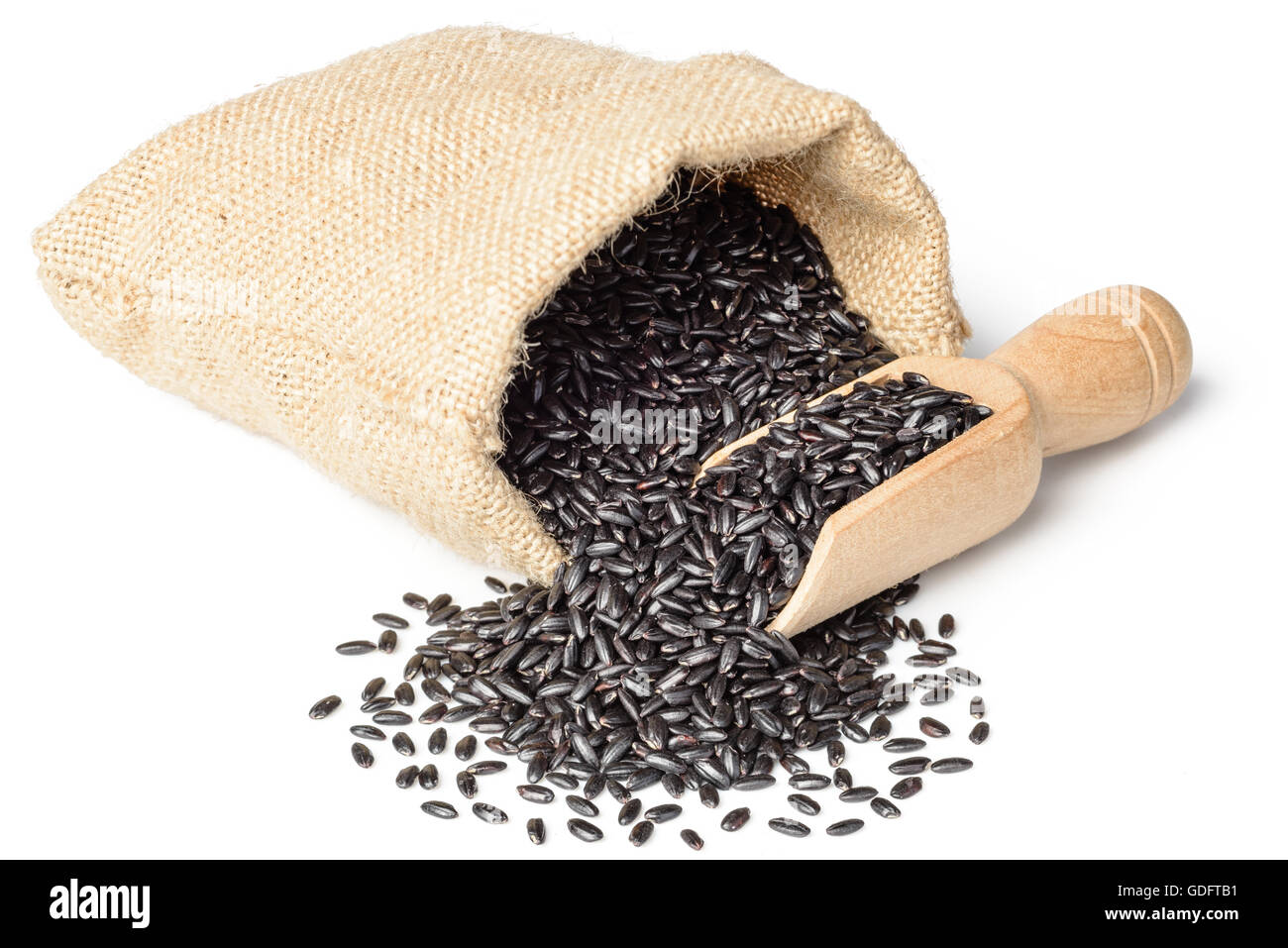 black rice on the white background, tilt shift lens Stock Photo - Alamy