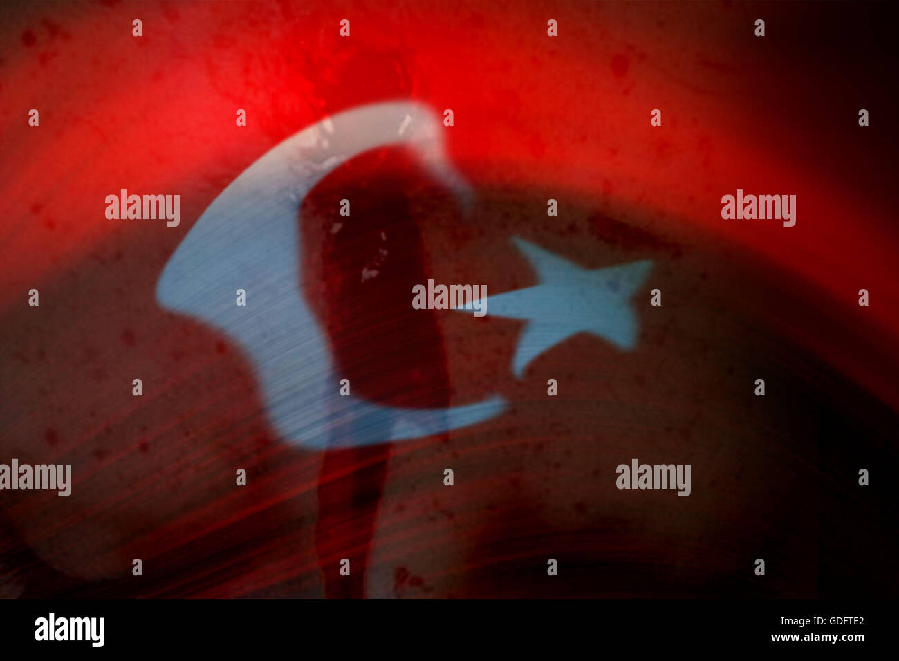 Turkey flag design hi-res stock photography and images - Alamy