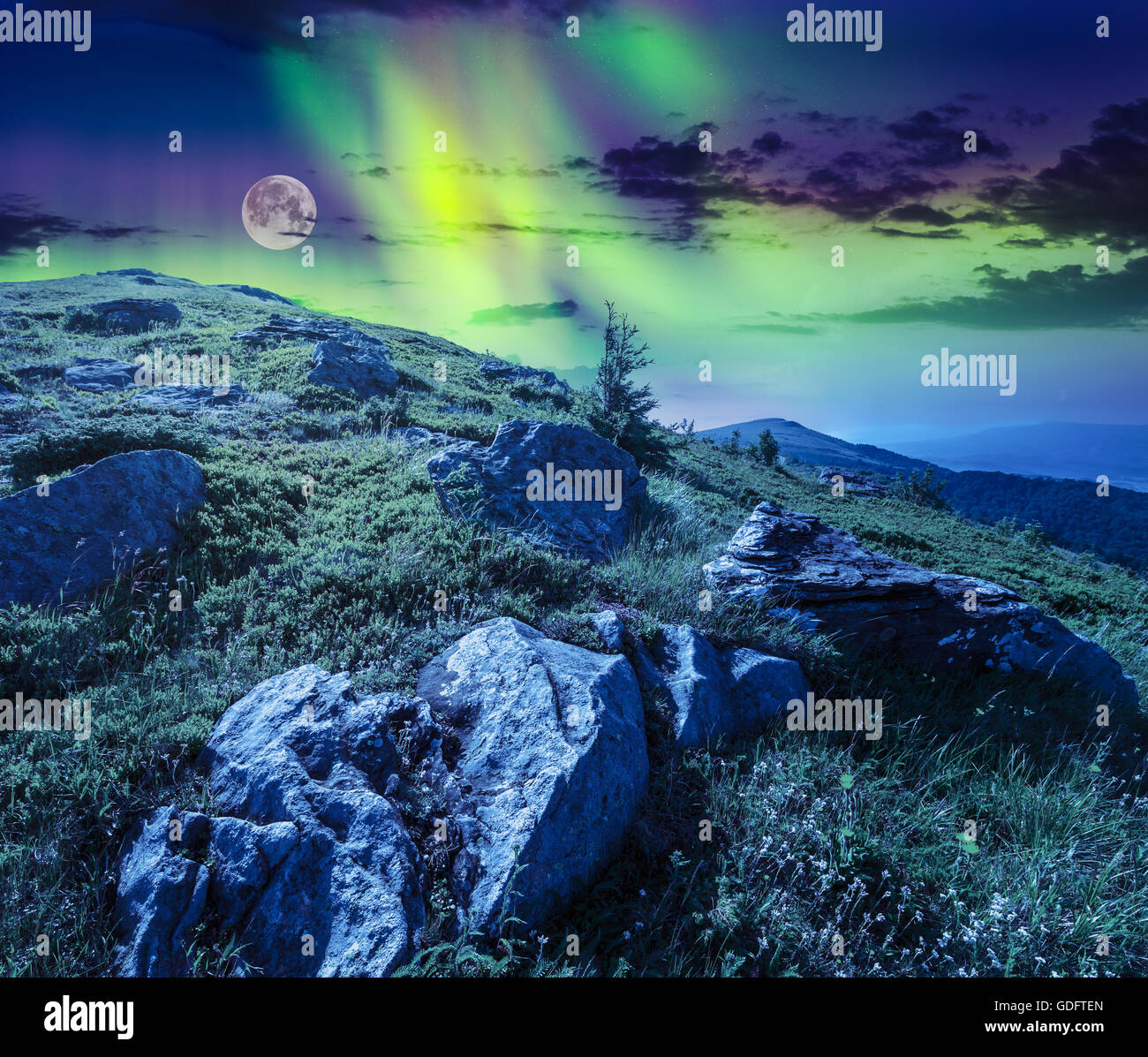 Boulders on the moon hi-res stock photography and images - Alamy