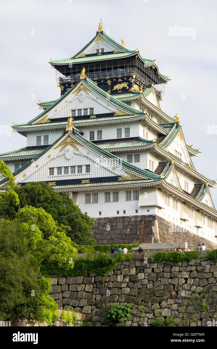 Osaka castle museum hi-res stock photography and images - Alamy