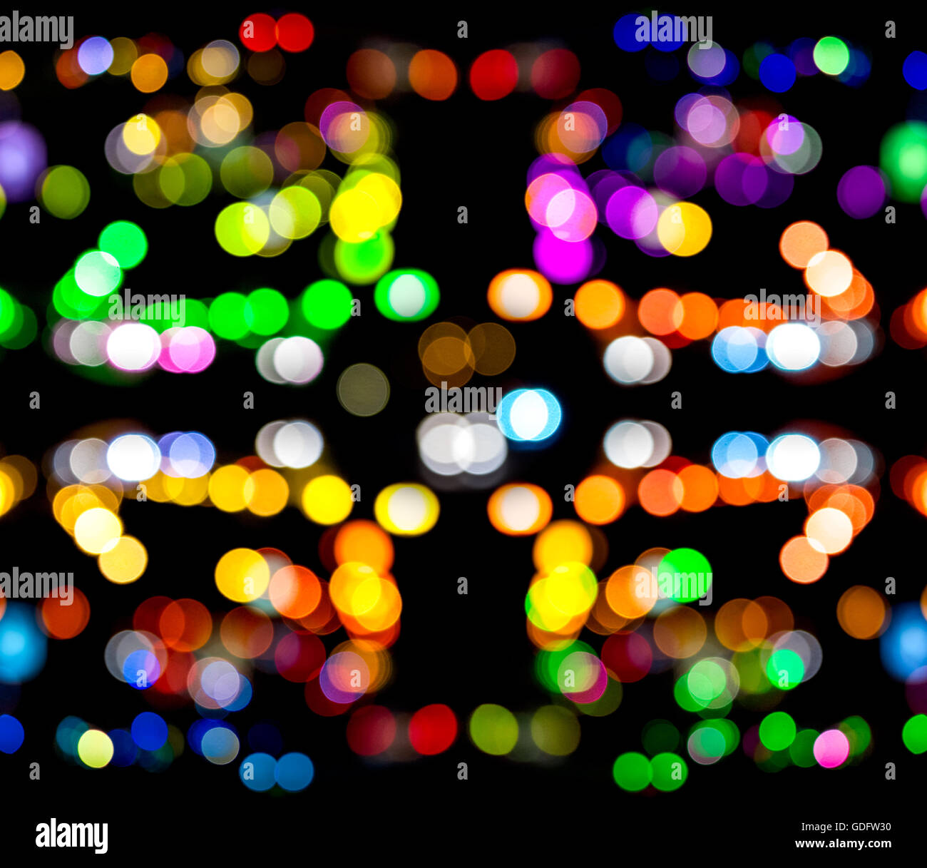 abstract light carousel in the amusement park at night Stock Photo - Alamy