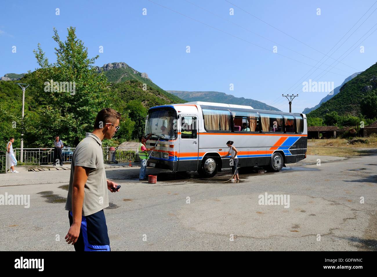 Albanian bus hi-res stock photography and images - Alamy