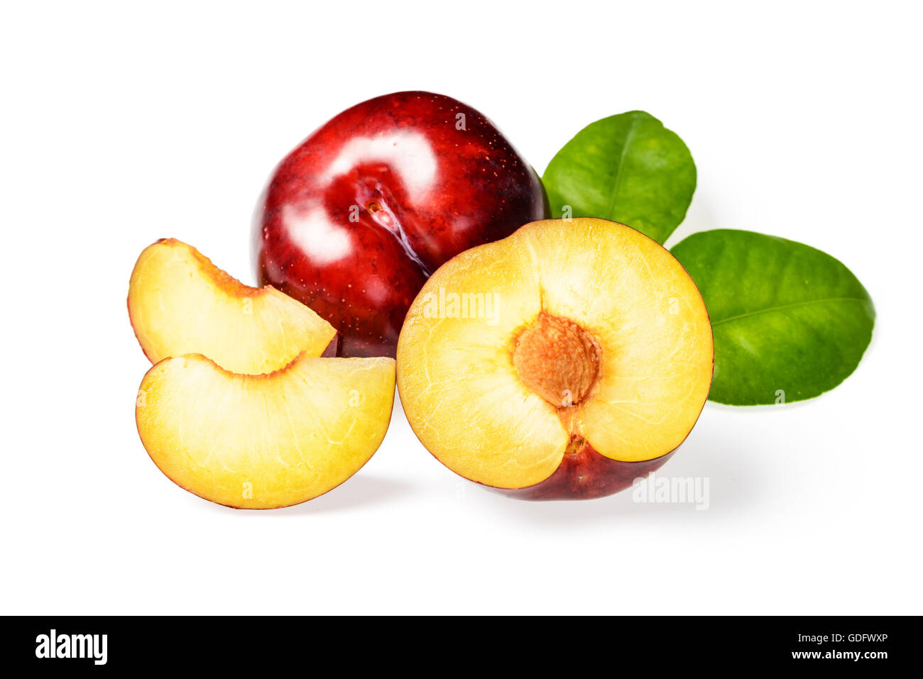 Plum kernel hi-res stock photography and images - Alamy