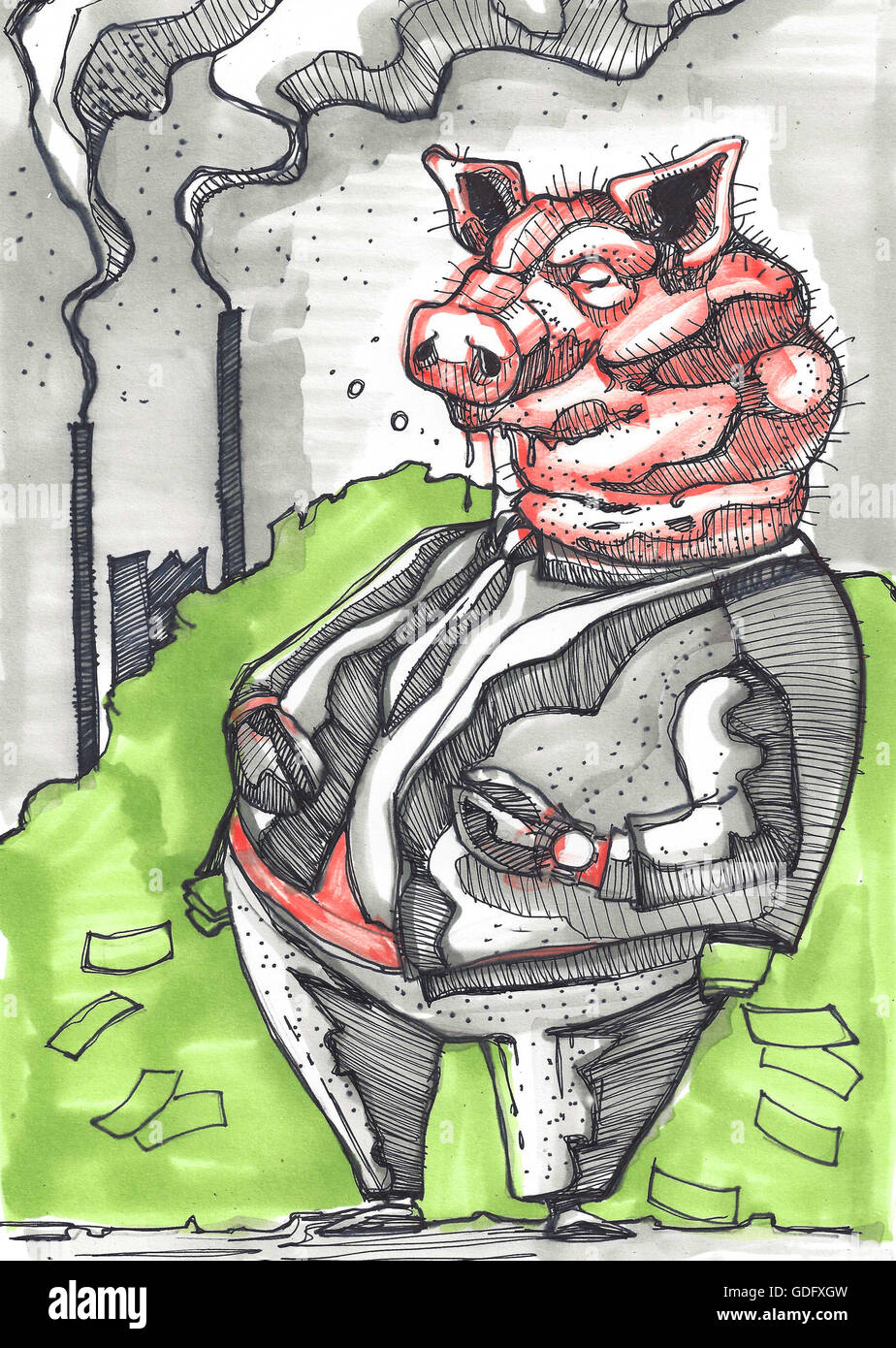 Pig suit hi-res stock photography and images - Alamy