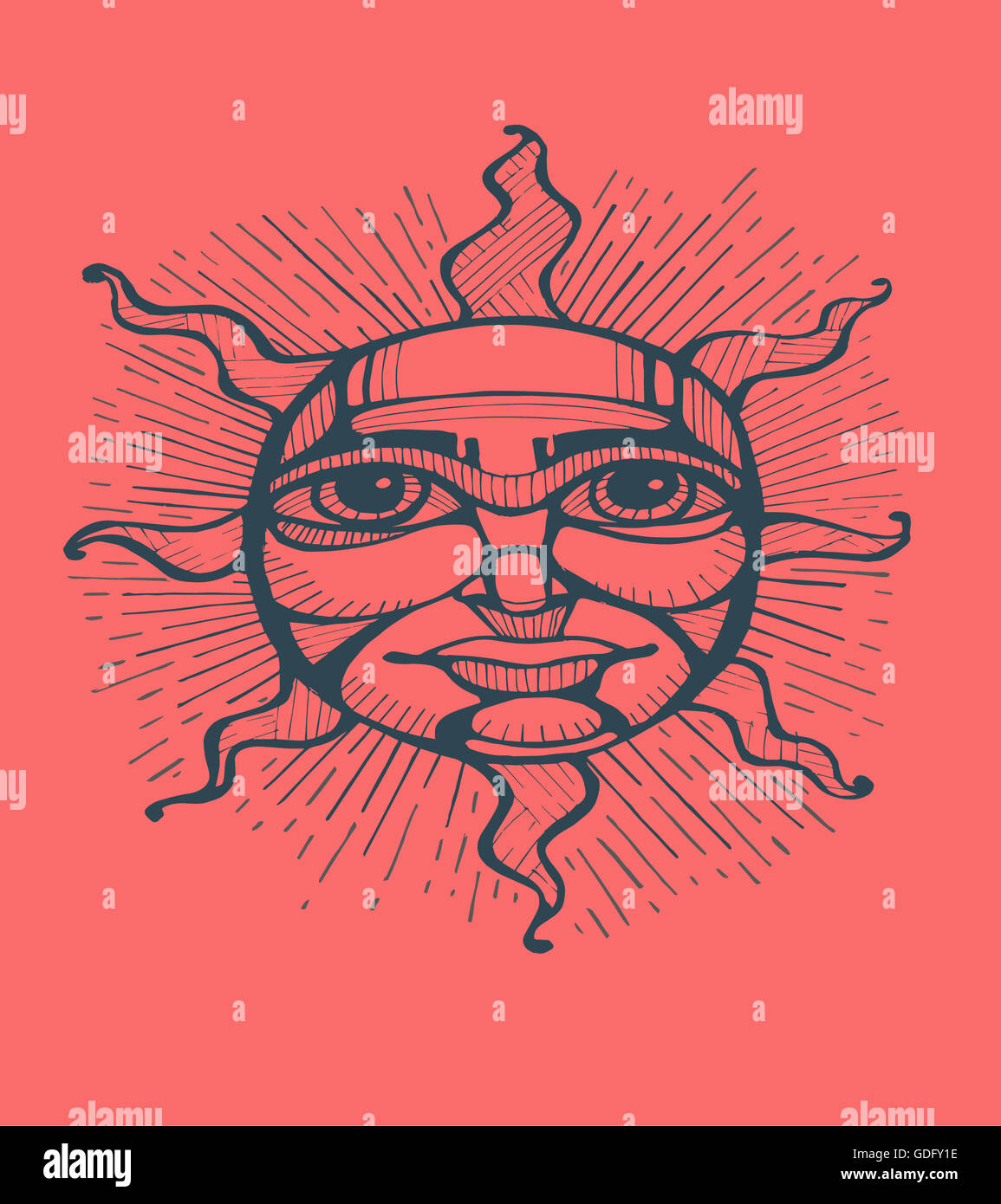 Sublime Sun Outline