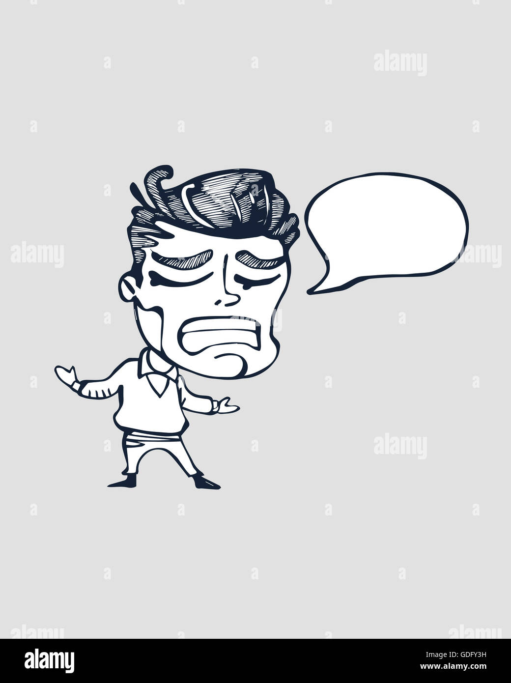 Introvert Comic Bubble