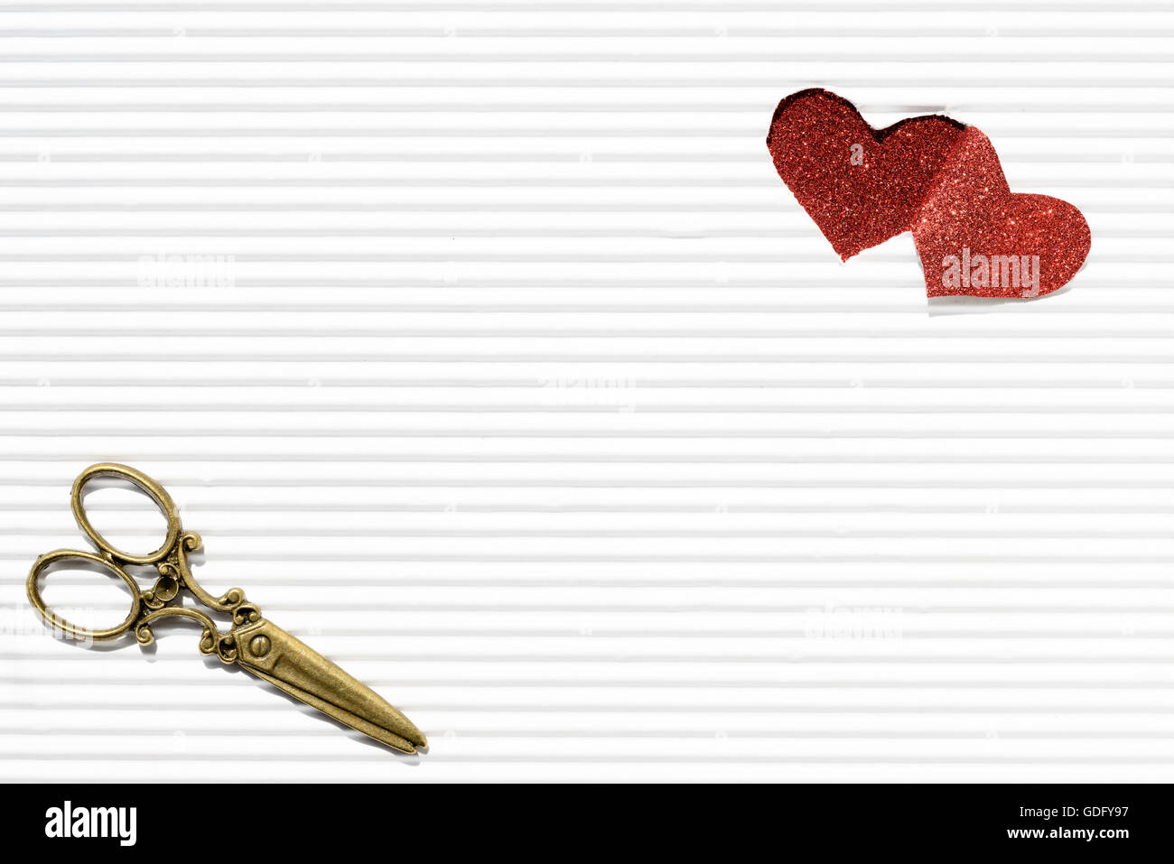 Heart shaped paper hi-res stock photography and images - Alamy