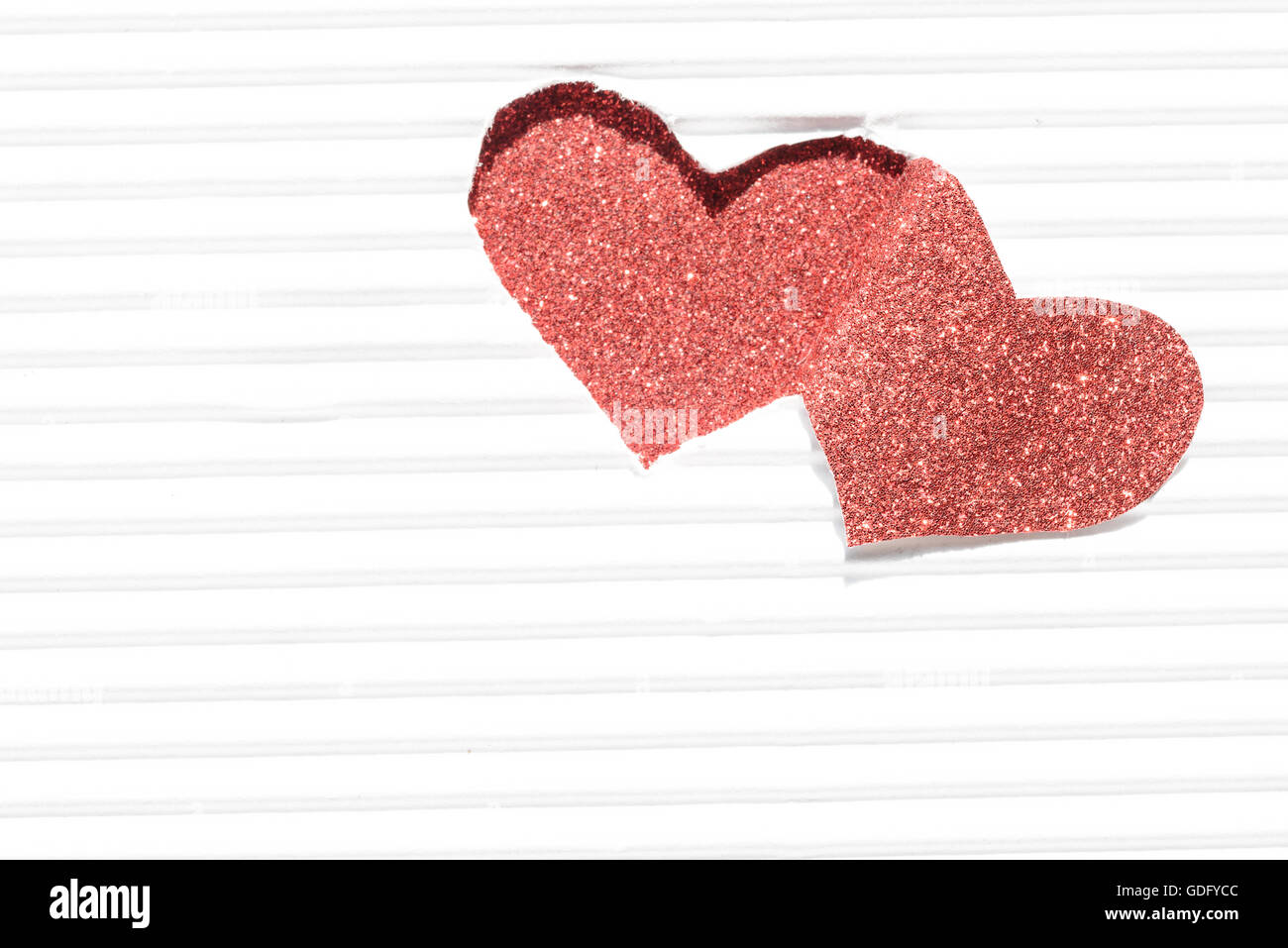 heart shape paper cutting Stock Photo - Alamy