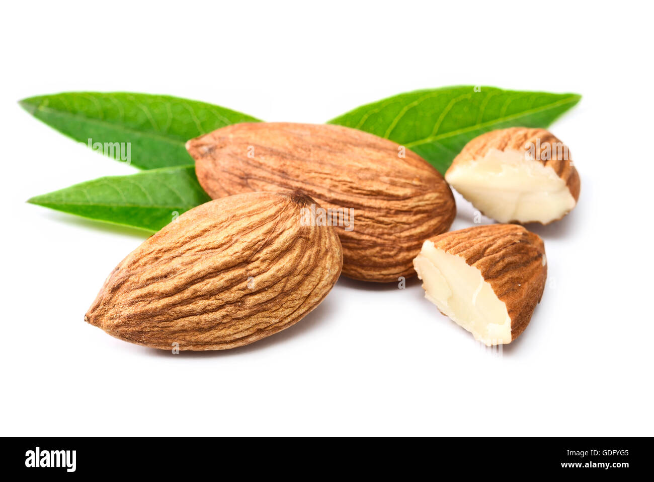 Almond texture Cut Out Stock Images & Pictures - Alamy