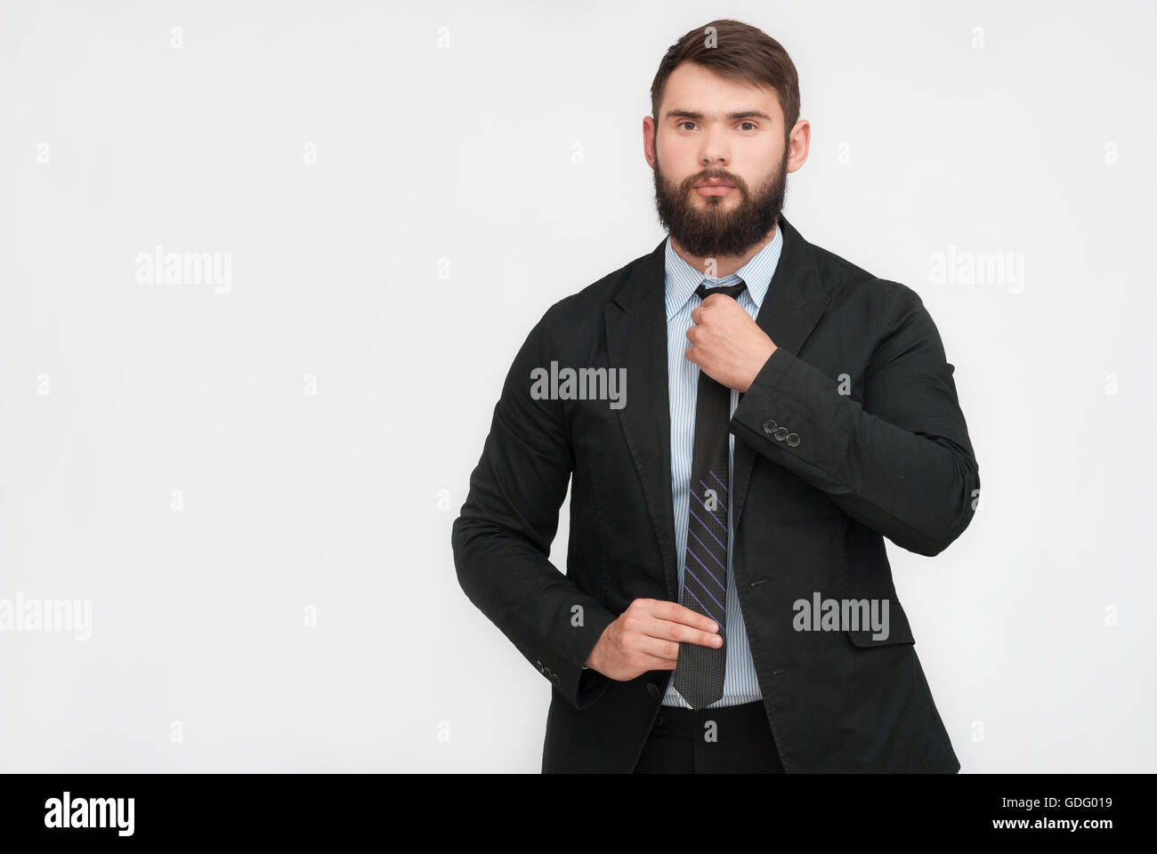 Portrait serious successful business man hi-res stock photography and ...