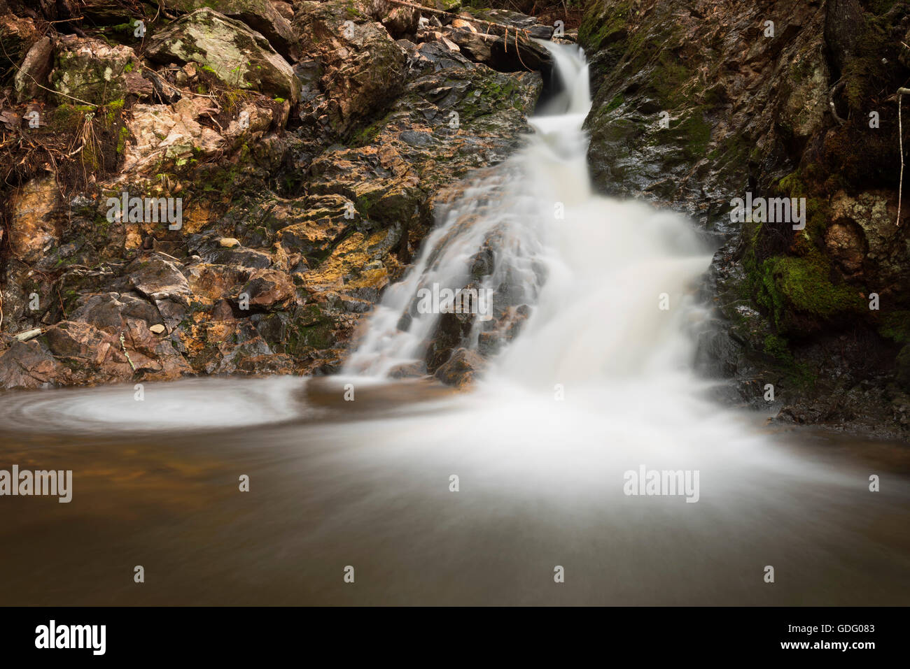 County Line Falls Stock Photo - Alamy