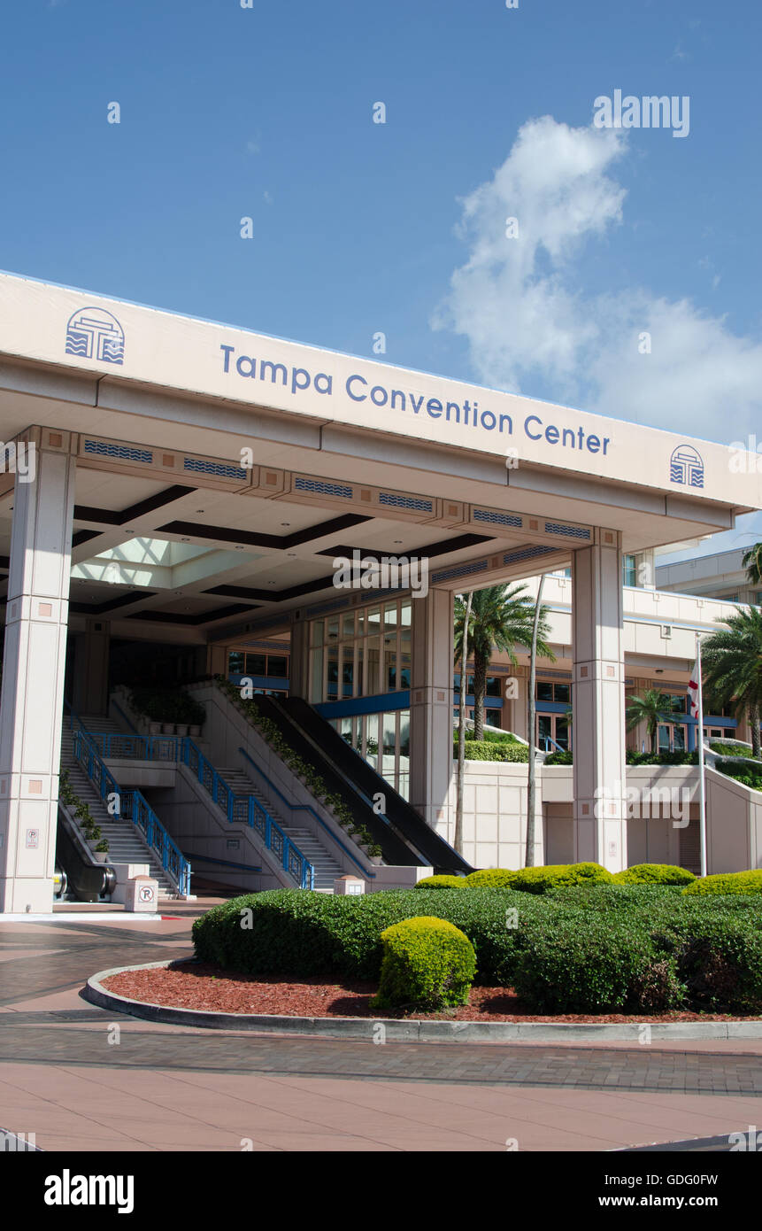 Tampa Convention Center Florida Stock Photo - Alamy