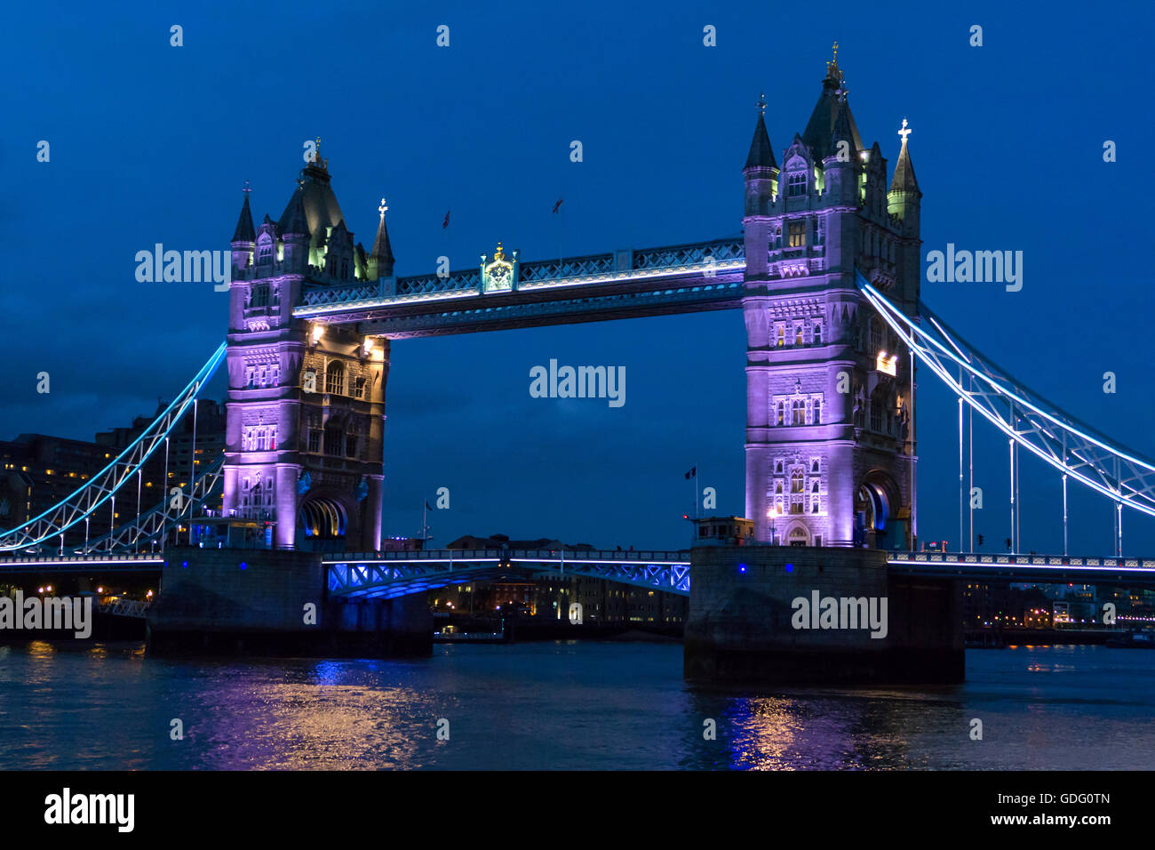 London's Tower bridge, an iconic symbol of London, England Stock Photo ...