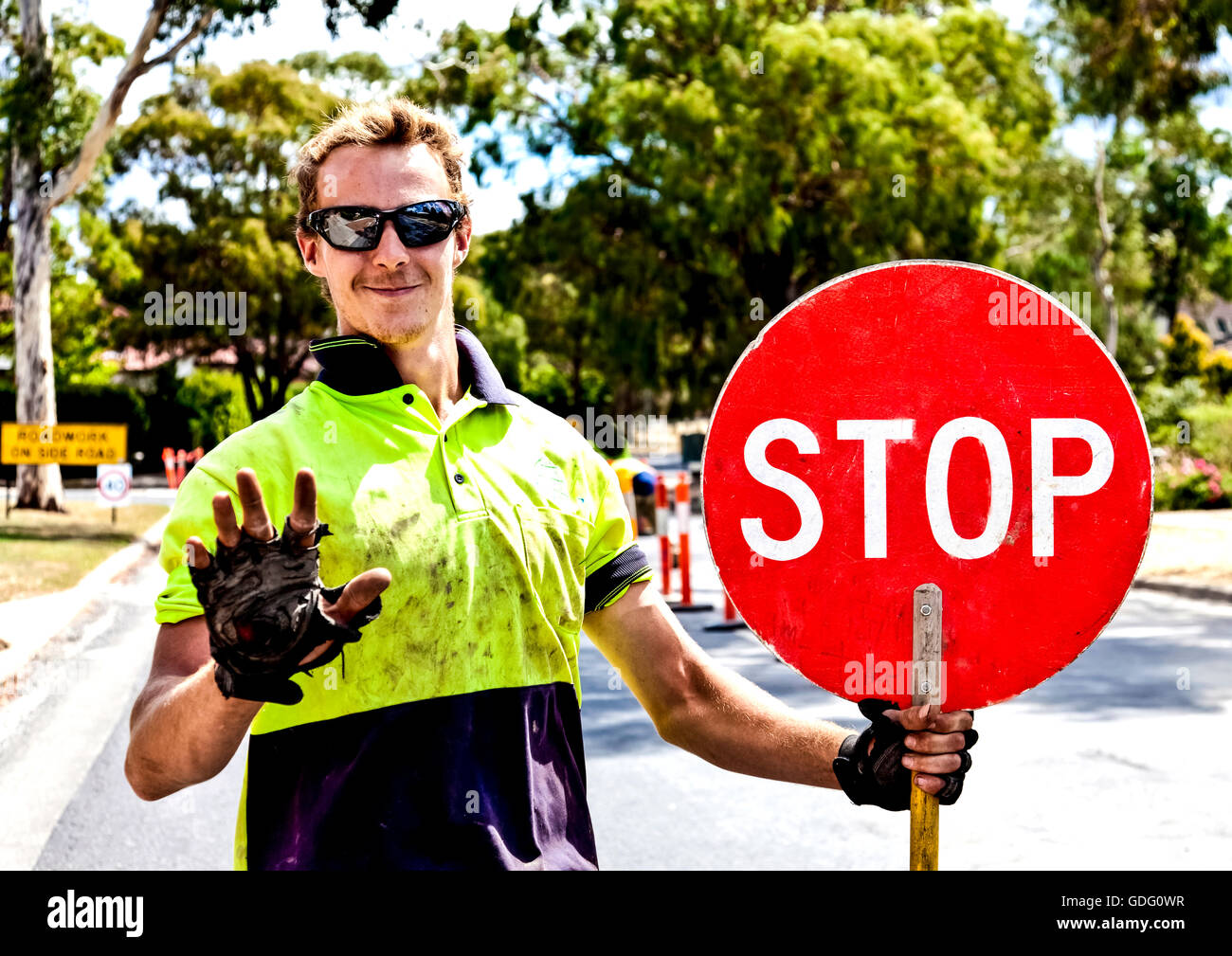 Traffic control and australia hi-res stock photography and images - Alamy