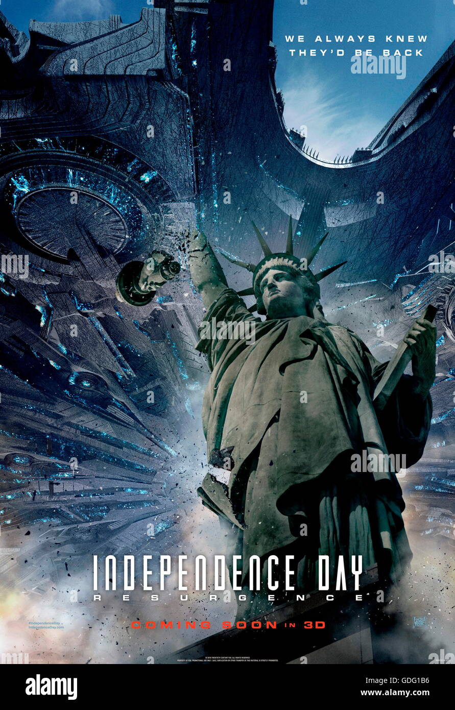 Roland emmerich bill pullman hi-res stock photography and images - Alamy