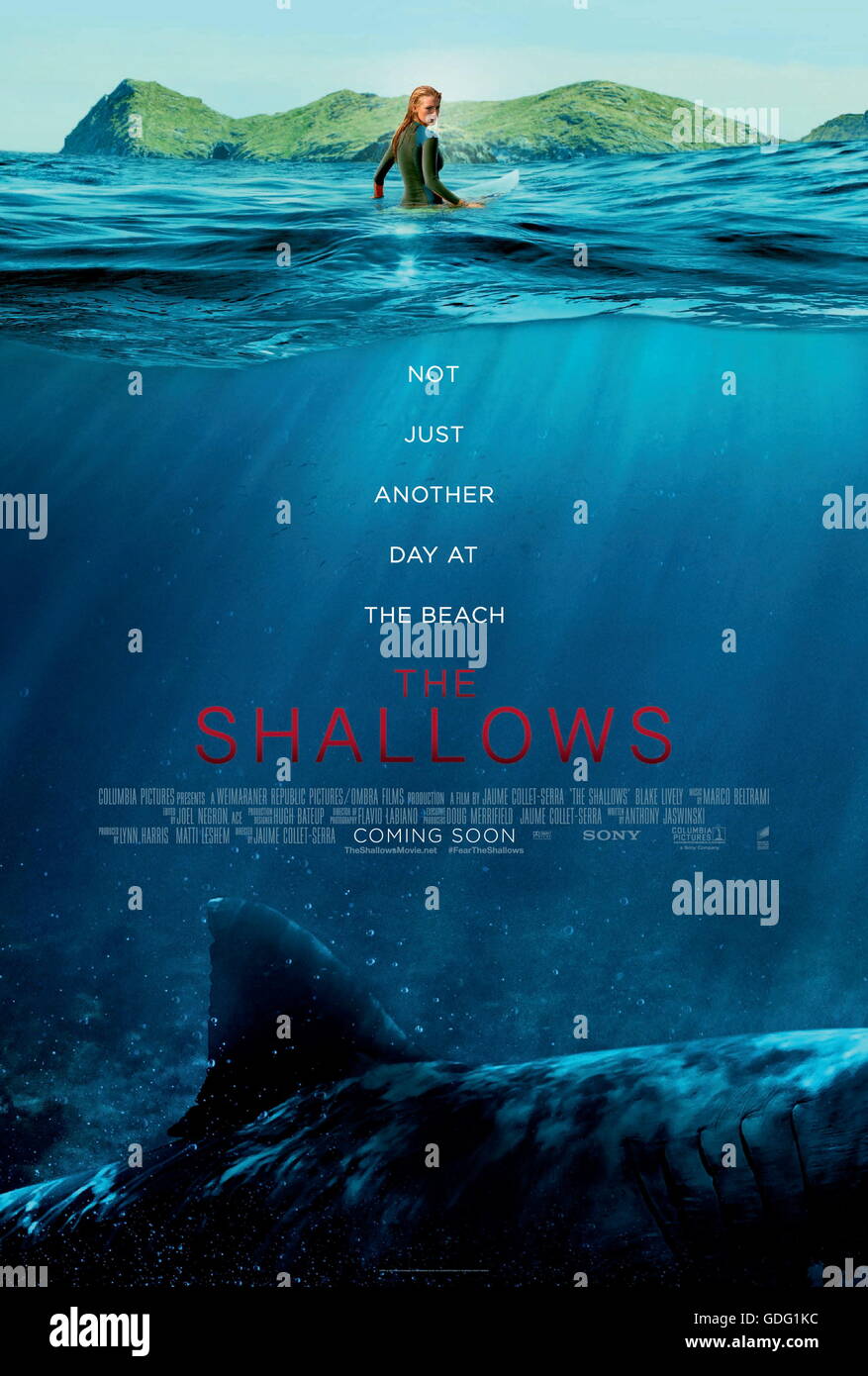 RELEASE DATE: June 29, 2016 TITLE: The Shallows STUDIO: Columbia ...
