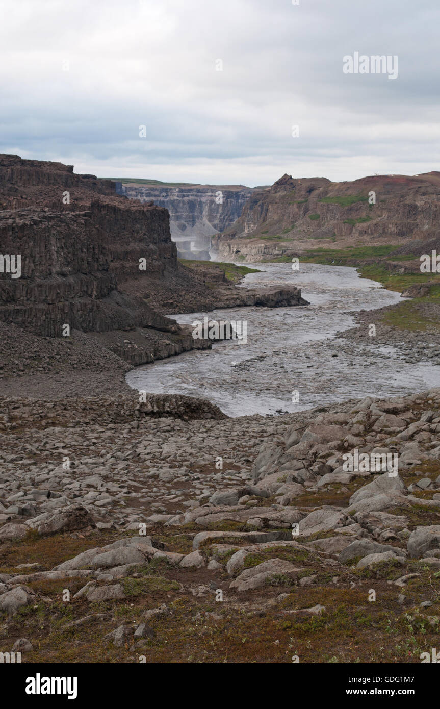Iceland: the Jokulsargljufur canyon, famous for its alien landscape ...