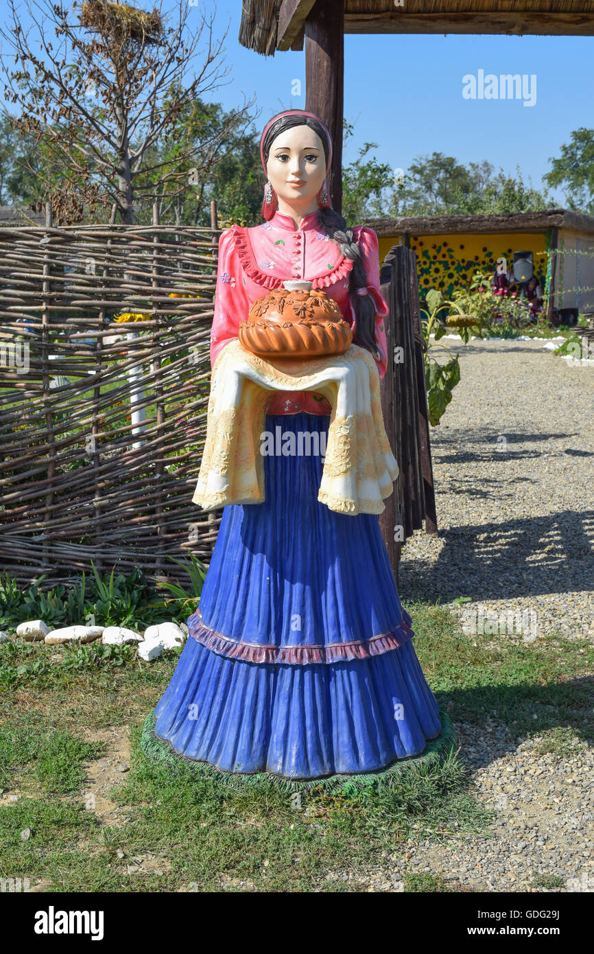 Girl in cossack head hi-res stock photography and images - Alamy