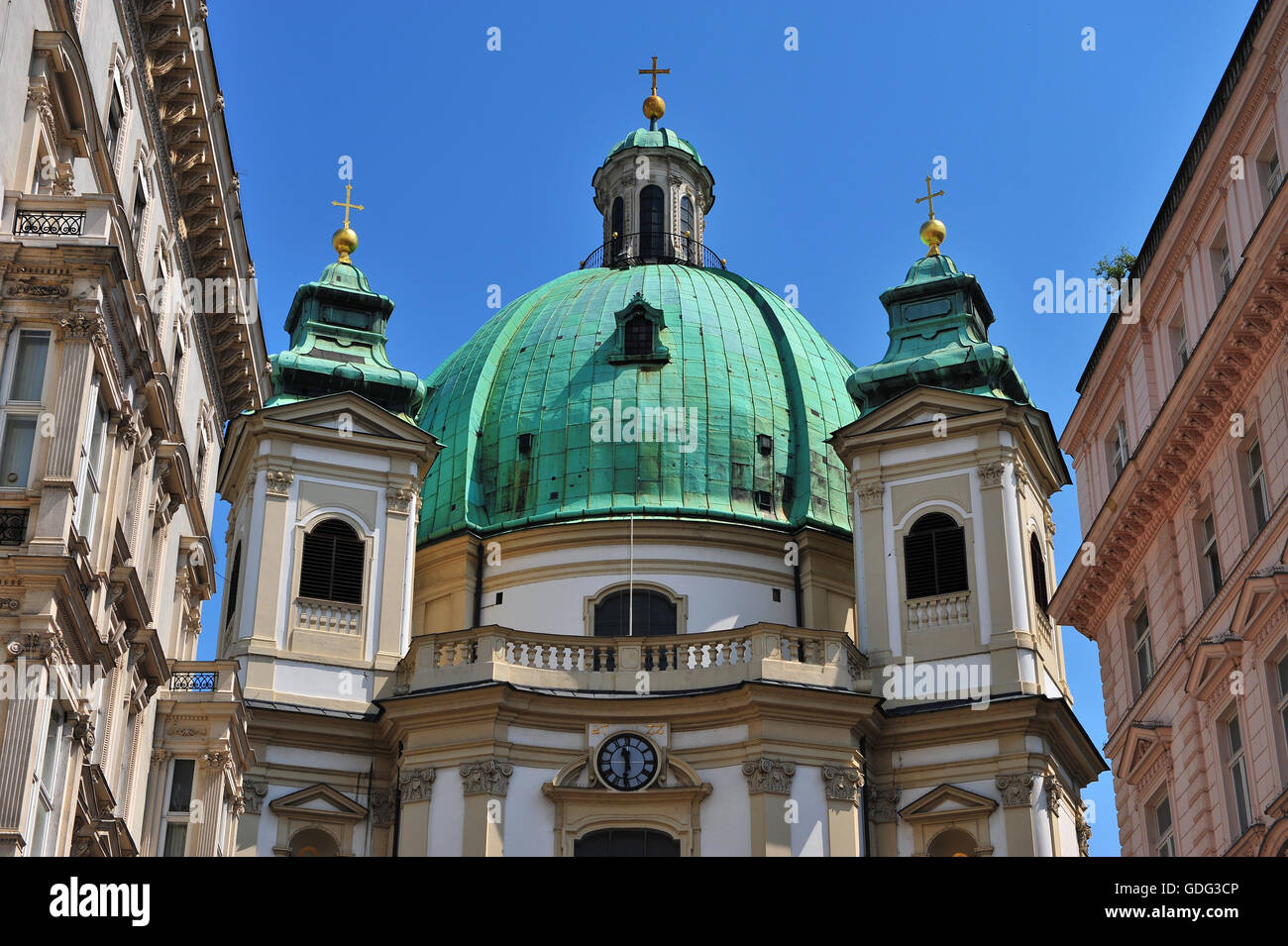 Church tower green dome hi-res stock photography and images - Alamy