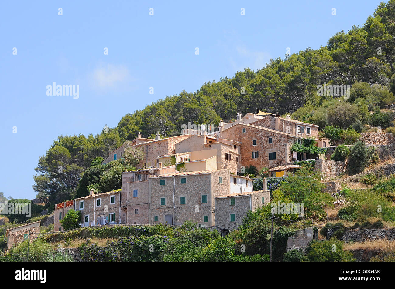 Terrace village hi-res stock photography and images - Alamy