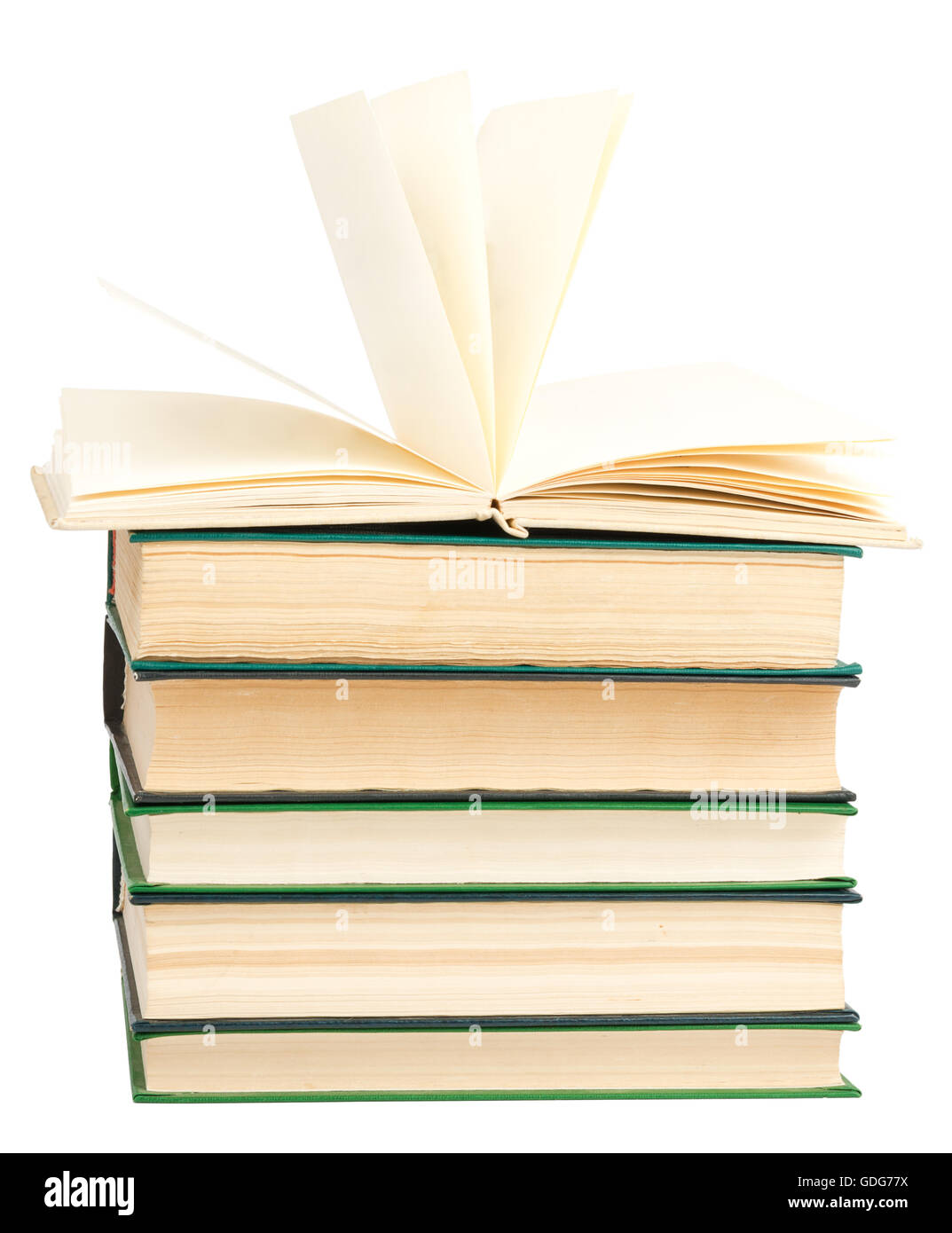 Stack of books Stock Photo - Alamy