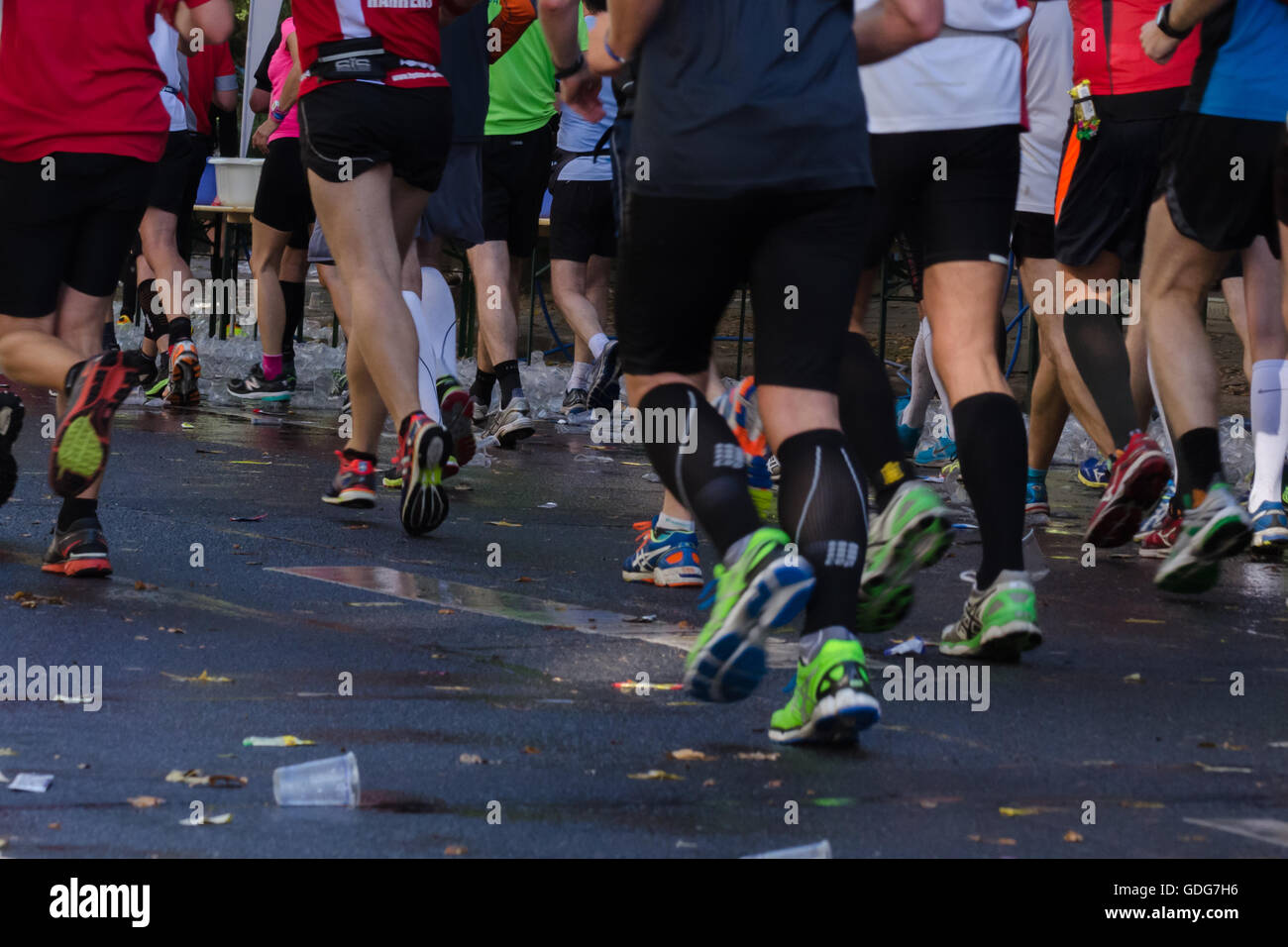 running in groups Stock Photo - Alamy