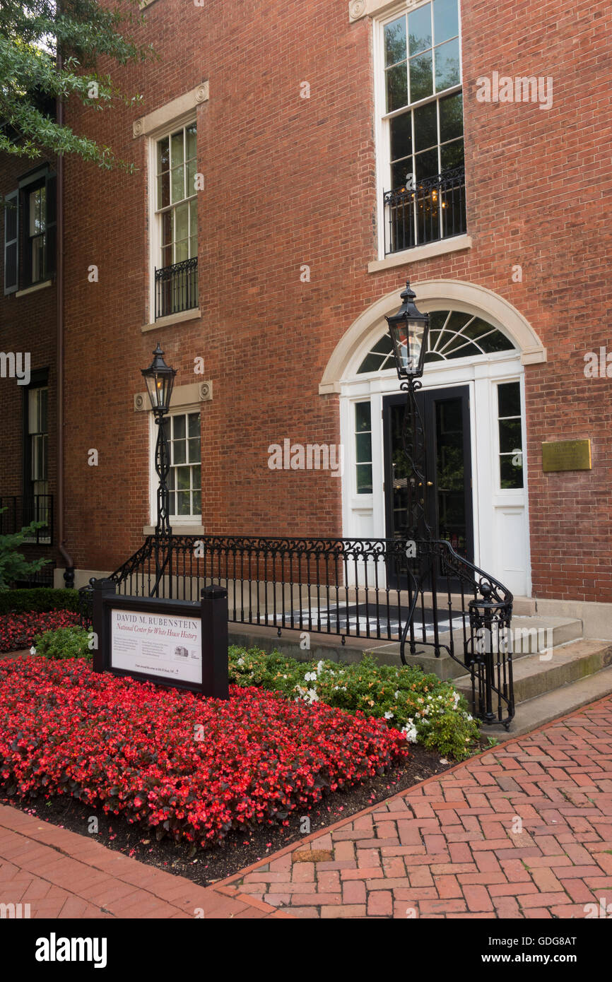 David Rubenstein National center for White House history Washington DC ...