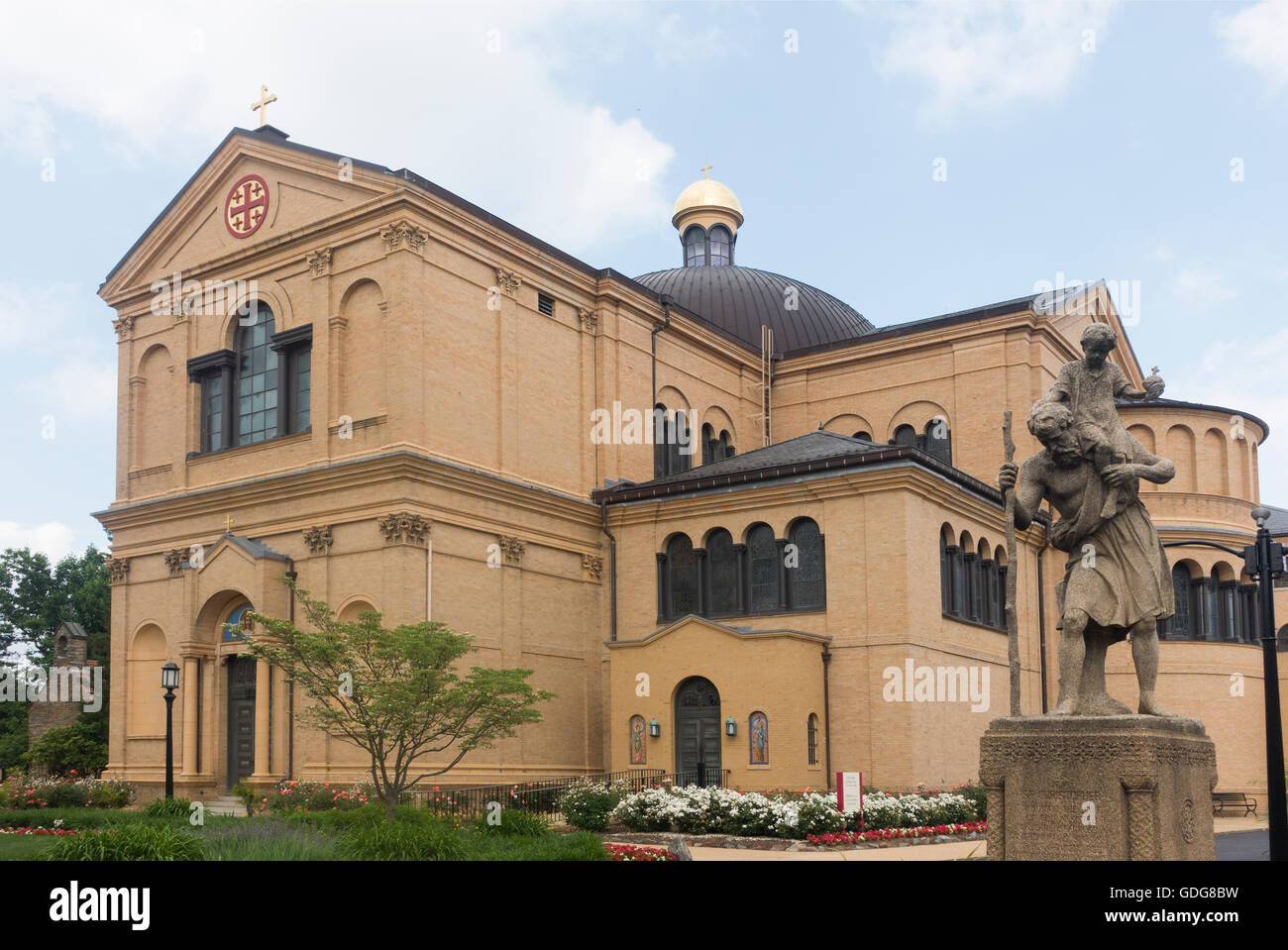 Mount St Sepulchre Franciscan Monastery Washington DC Stock Photo - Alamy