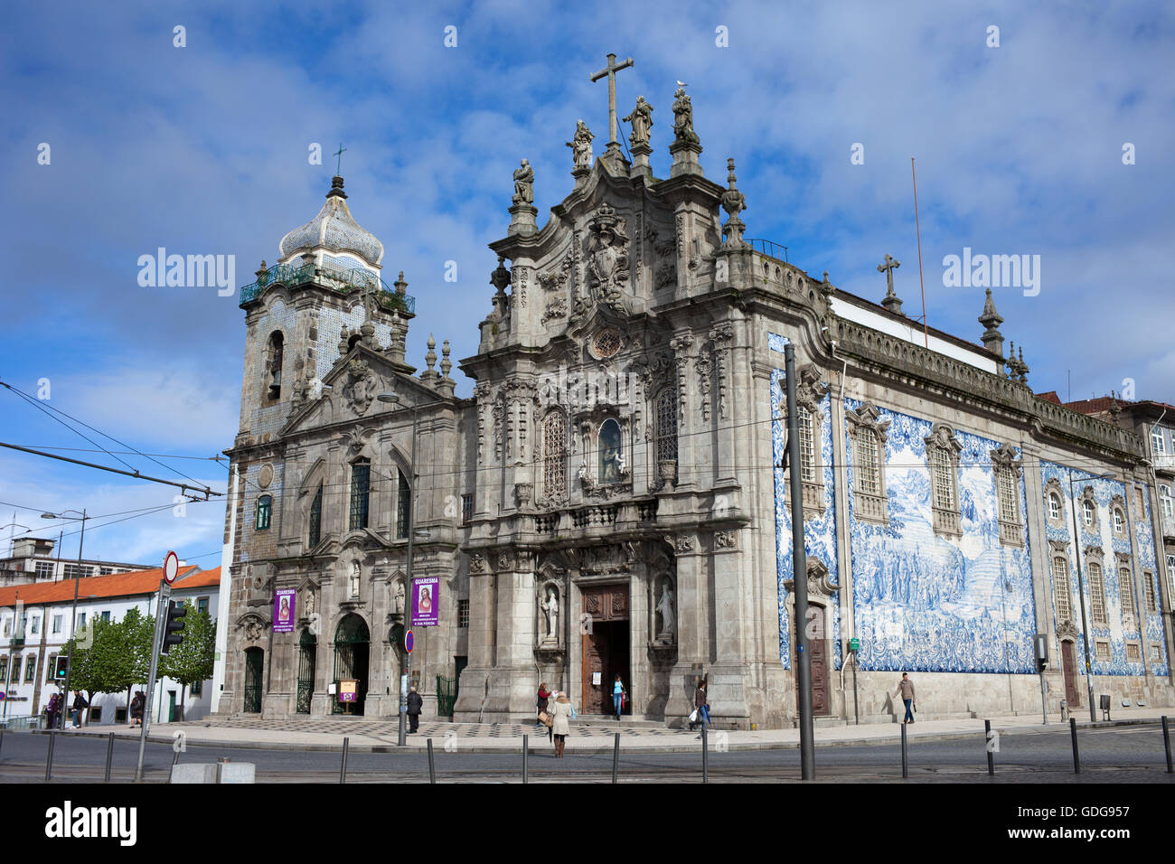 Carmo Church and the Carmelite Church in Porto, Portugal, city landmark ...
