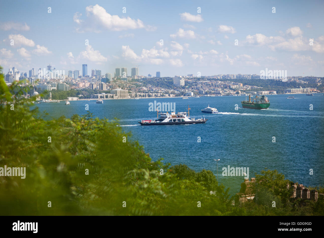 The Golden Horn waterways, Istanbul Stock Photo - Alamy