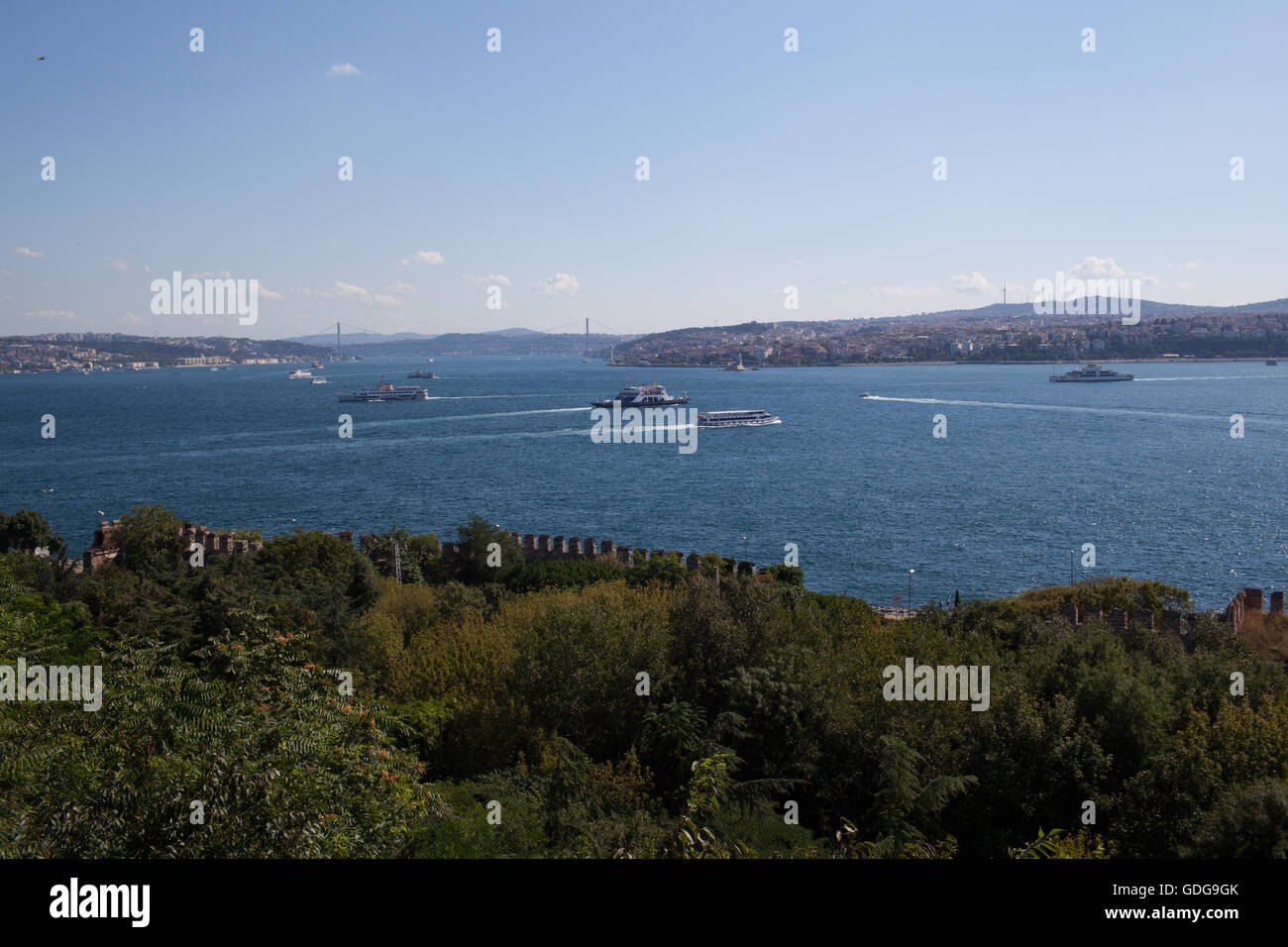 The Golden Horn waterways, Istanbul Stock Photo - Alamy
