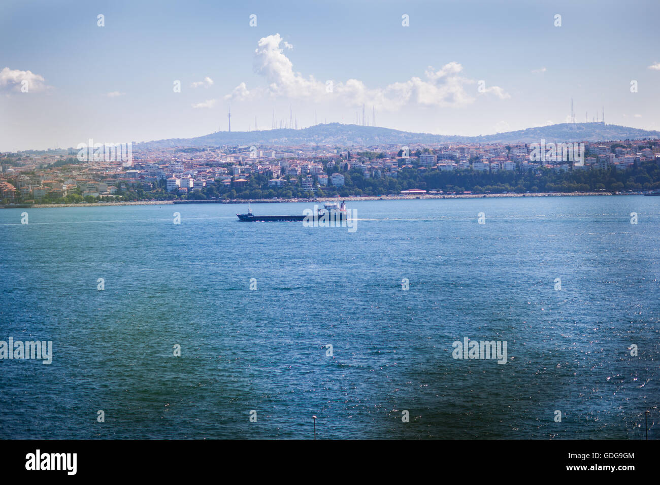 The Golden Horn waterways, Istanbul Stock Photo - Alamy
