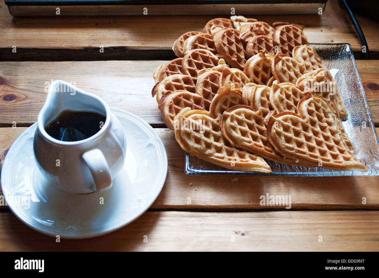 Iceland: breakfast in Egilsstadir, the largest settlement of the ...