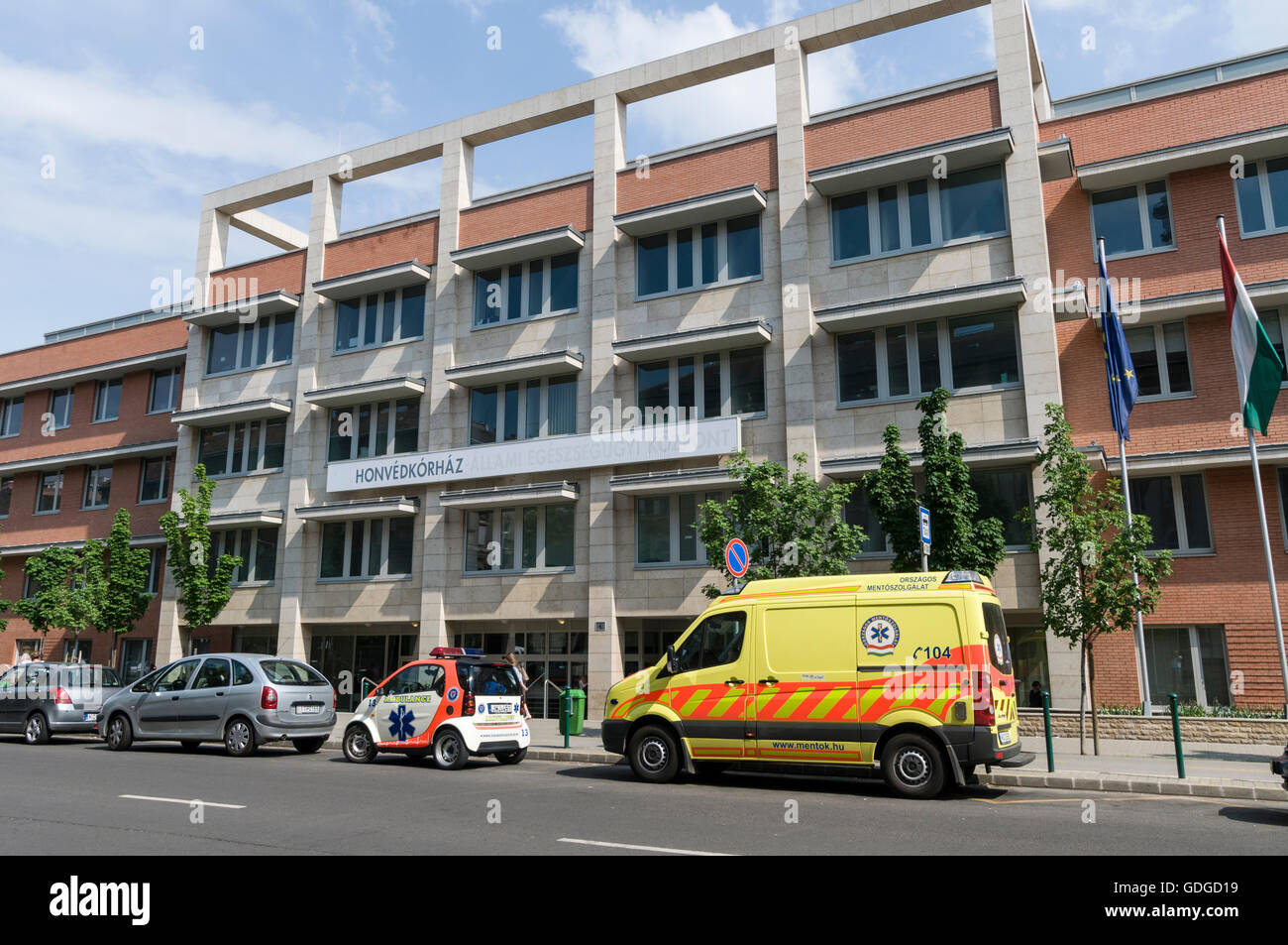 MH Honvédkórház military and civilian hospital in Róbert Károly körú ...
