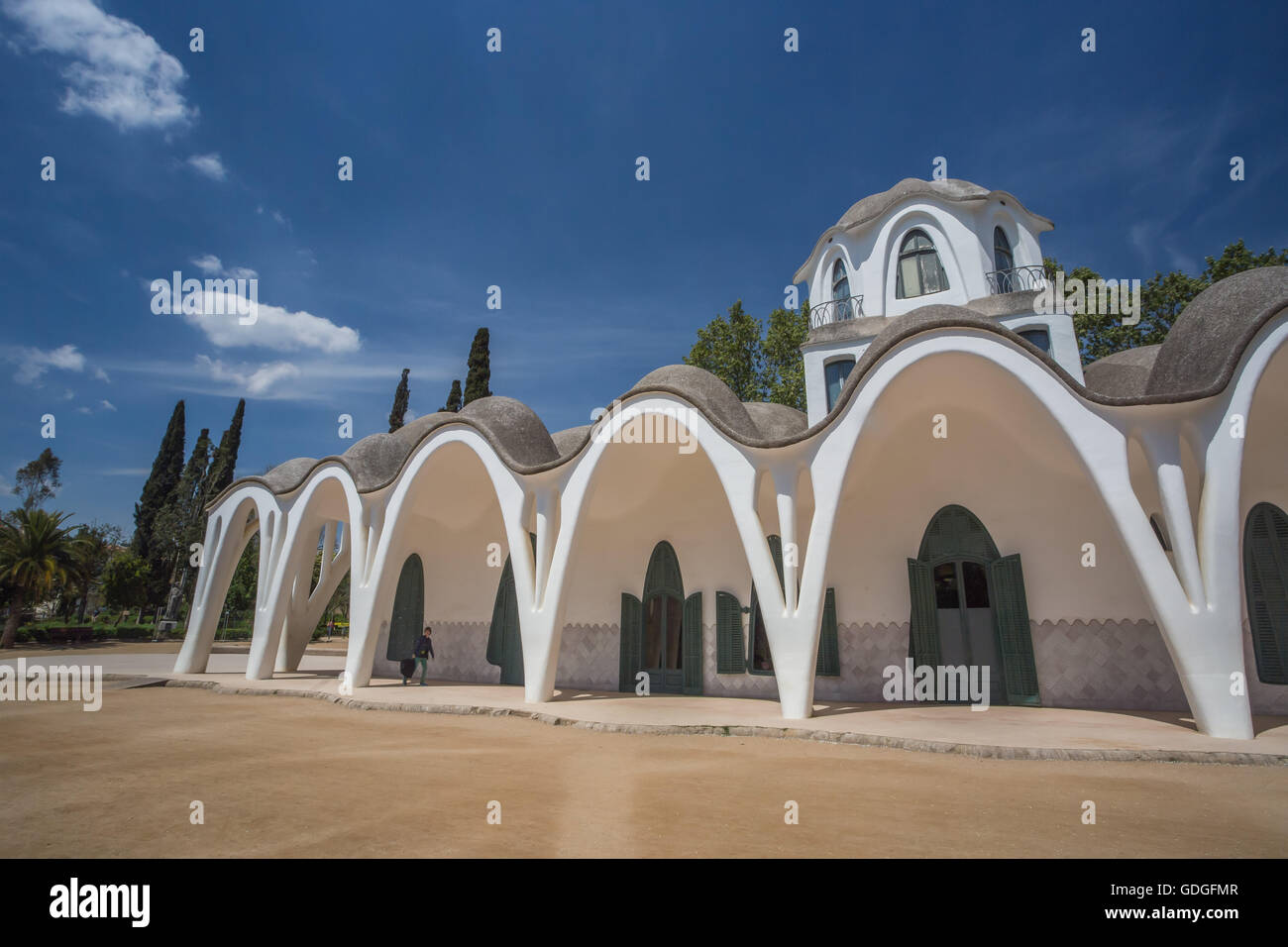 Spain,Catalonia,Terrassa City,Masia Freixa,San Jordi Park,Architect ...
