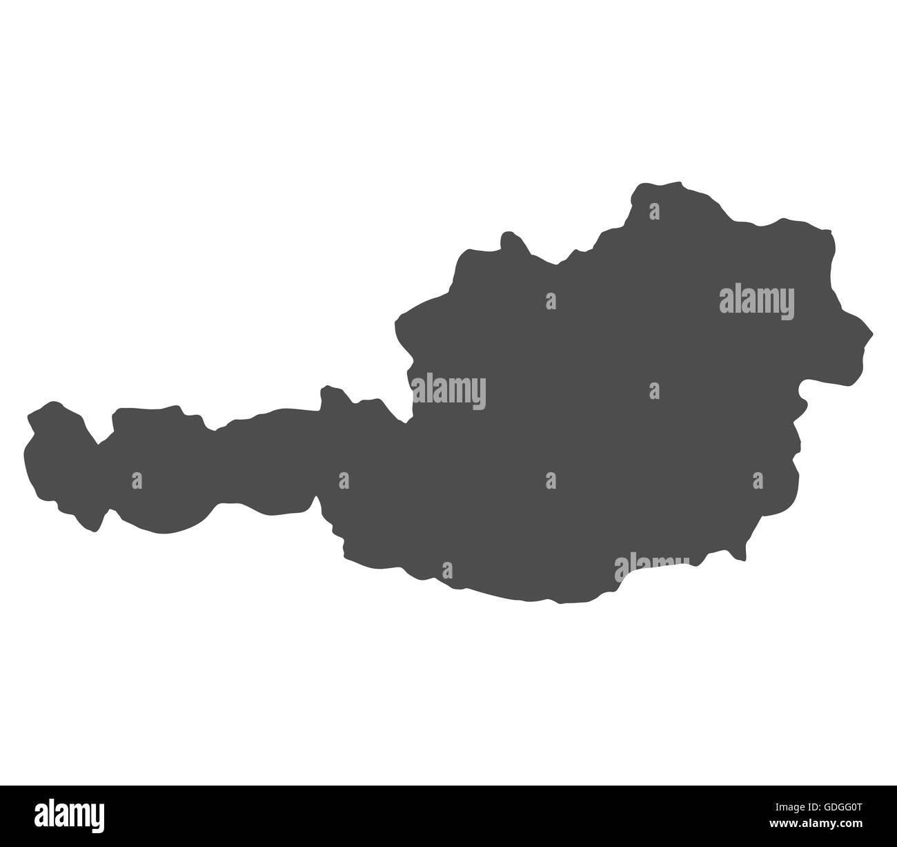 map of austria Stock Photo - Alamy