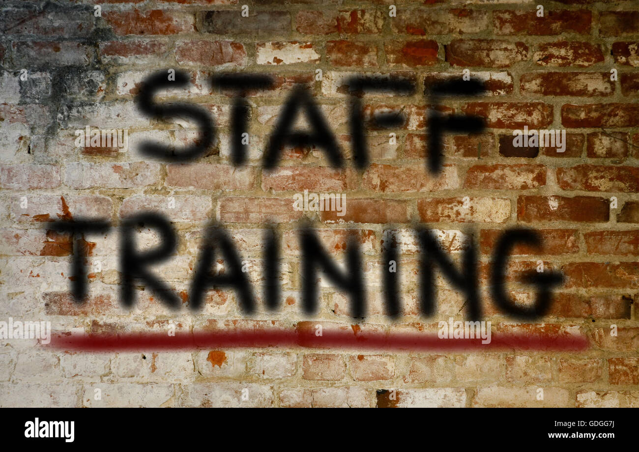 Staff Training Concept Stock Photo - Alamy