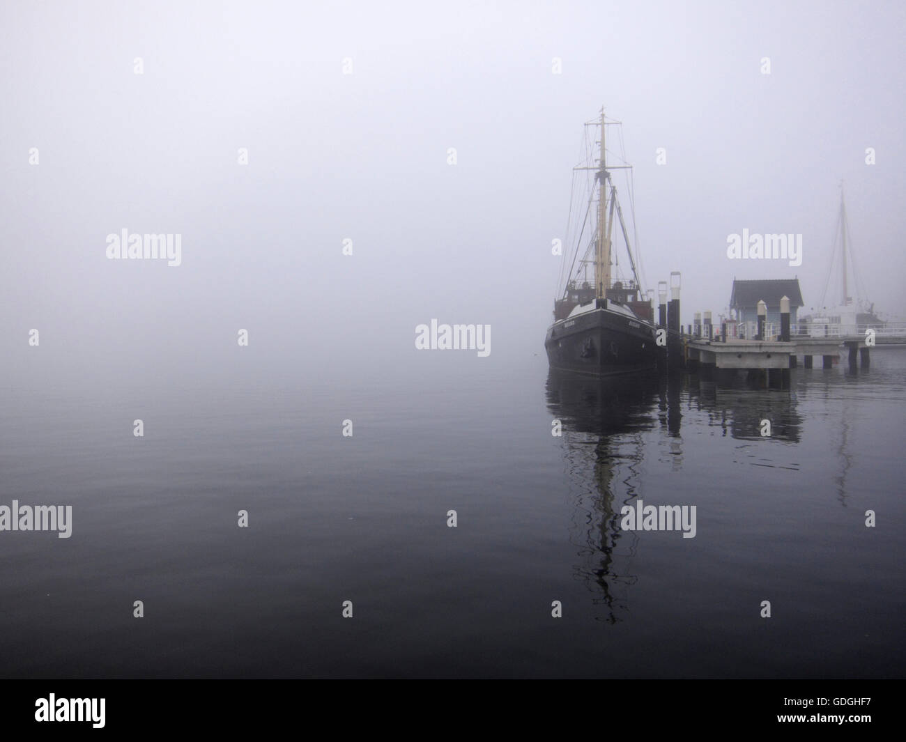 fog on water Stock Photo - Alamy