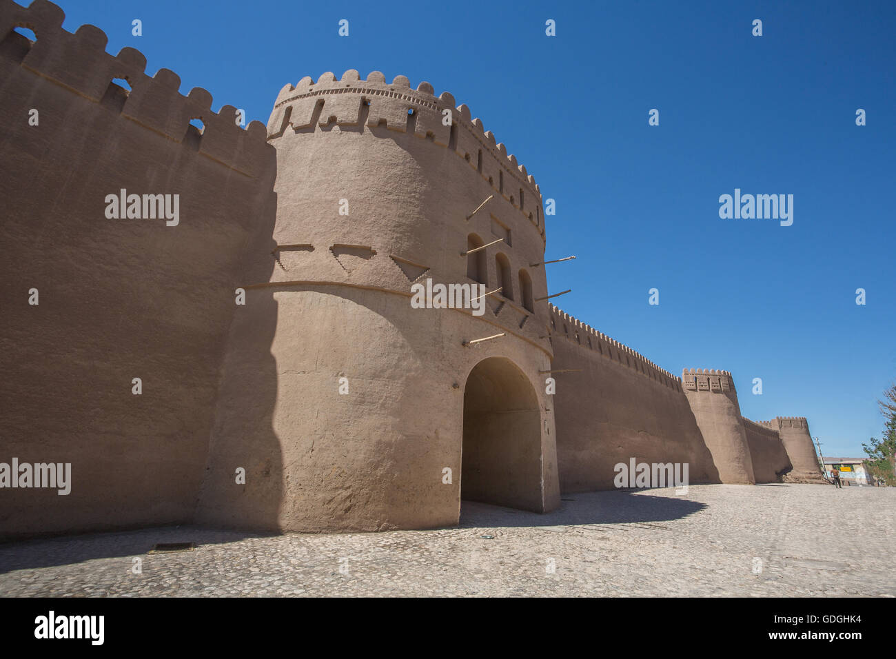 Iran,Rayen City,Arg-e-Rayen,Raen Citadel Stock Photo - Alamy