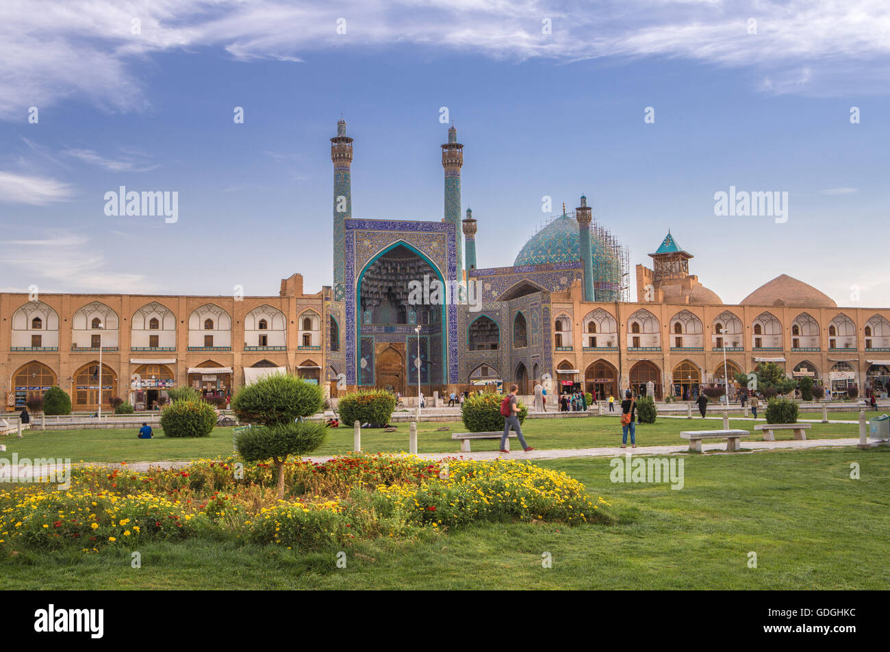 Iran,Esfahan City,Naqsh-e Jahan Square,Masjed-e Shah Mosque Stock Photo ...