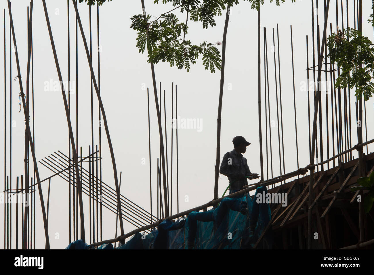Construction building yangon myanmar hi-res stock photography and ...