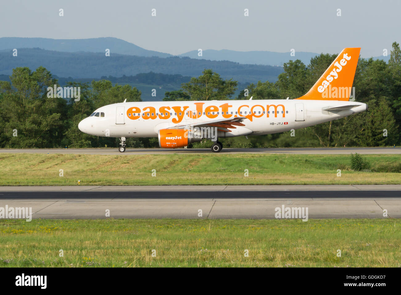 easyJet, Airbus, Basel, Euroairport Stock Photo - Alamy