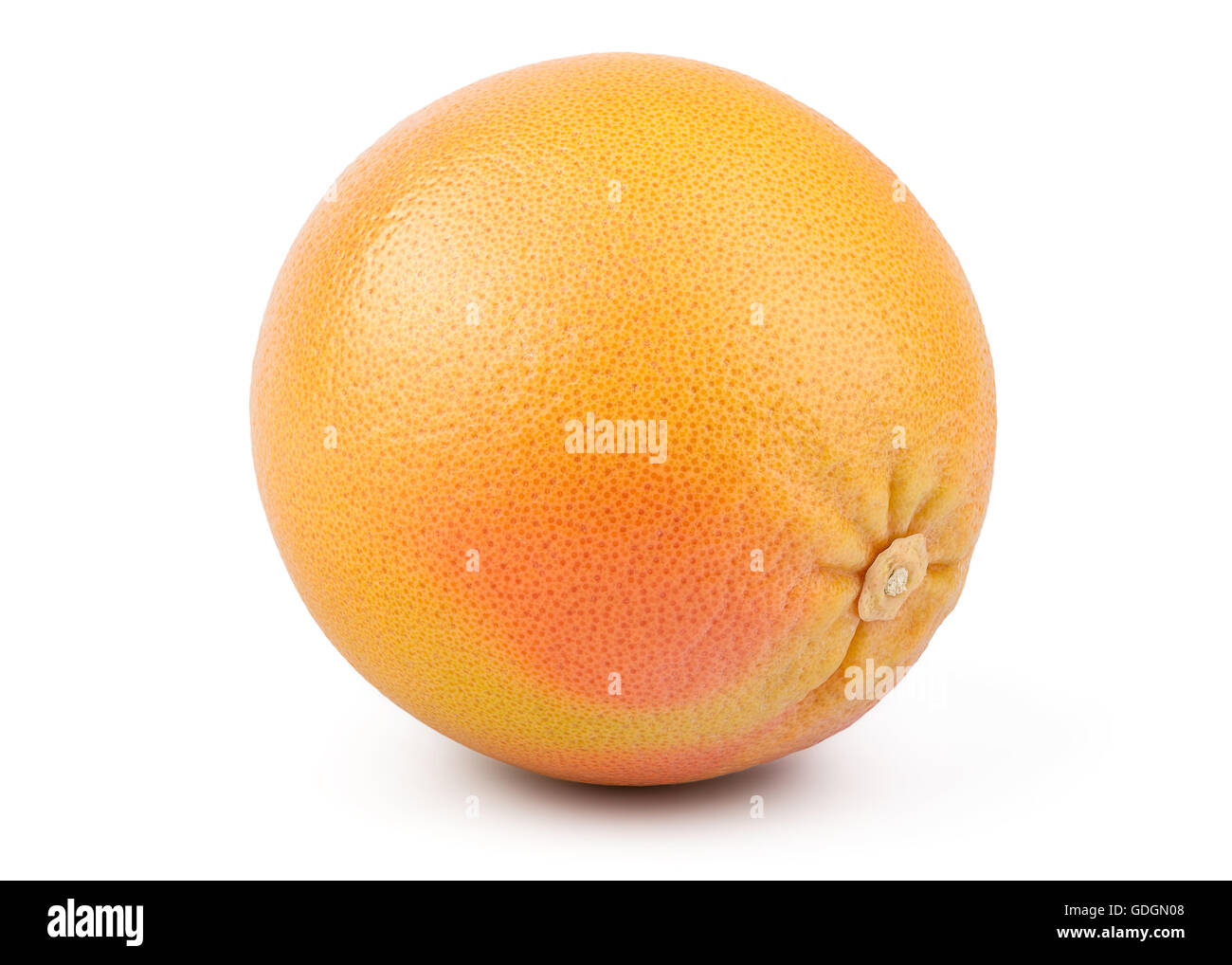 Perfect Fresh Grapefruit Isolated on White Background in Full Depth of ...